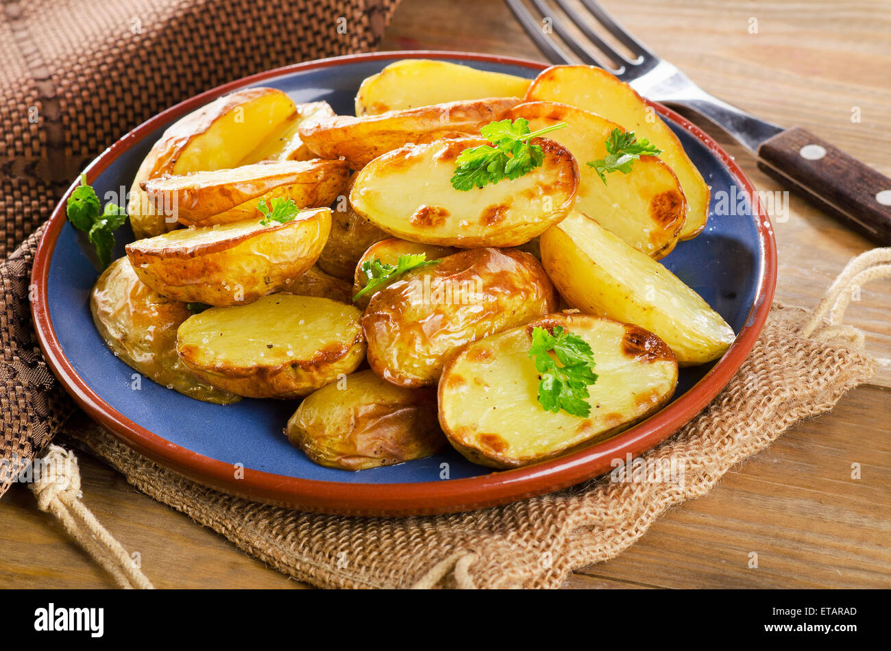 Selective focus fried potato hi-res stock photography and images - Alamy