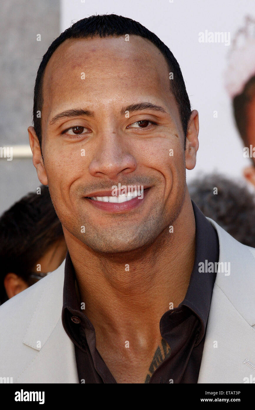 Dwayne 'The Rock' Johnson Stock Photo - Alamy