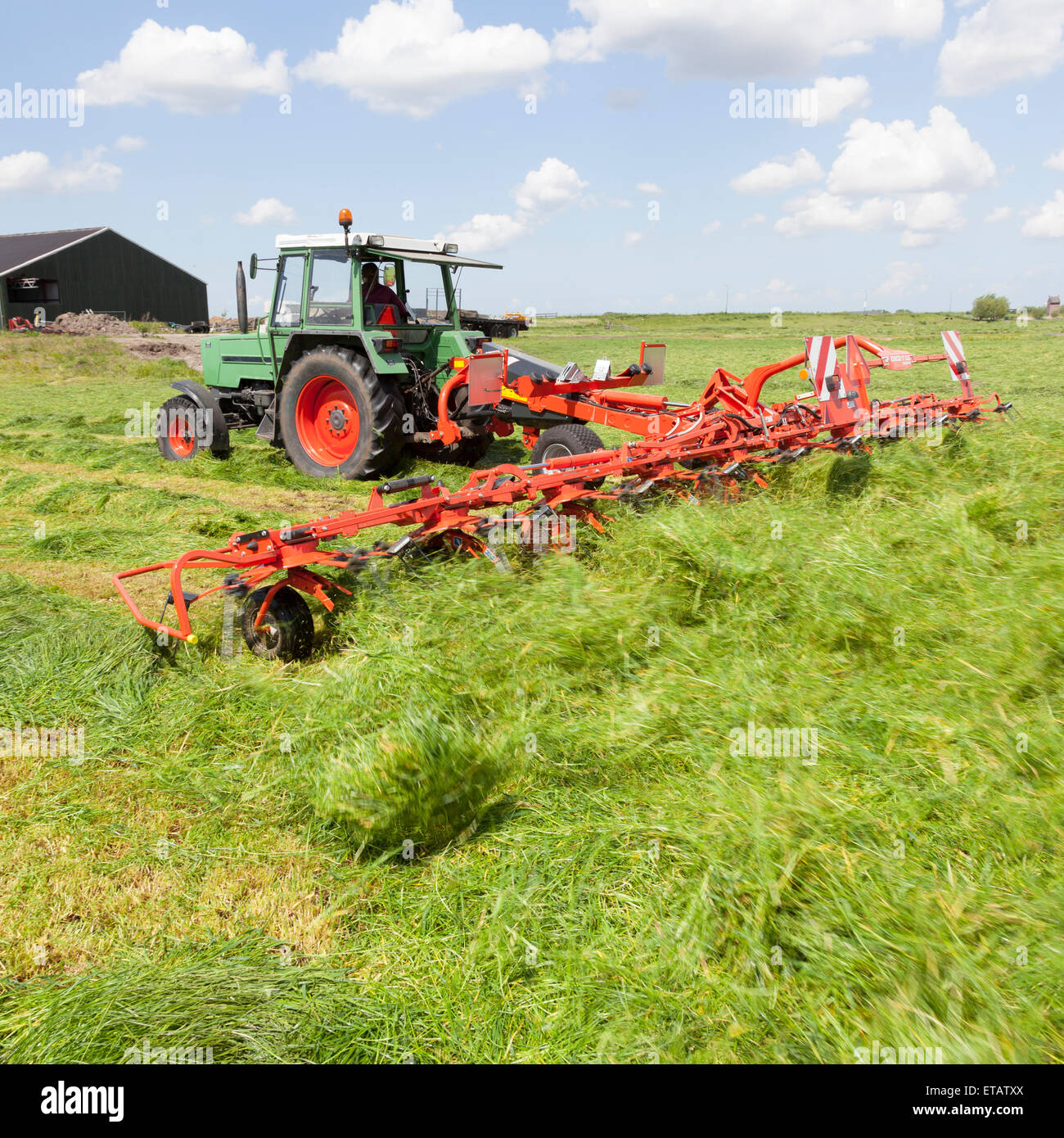 Hay turner hi-res stock photography and images - Alamy