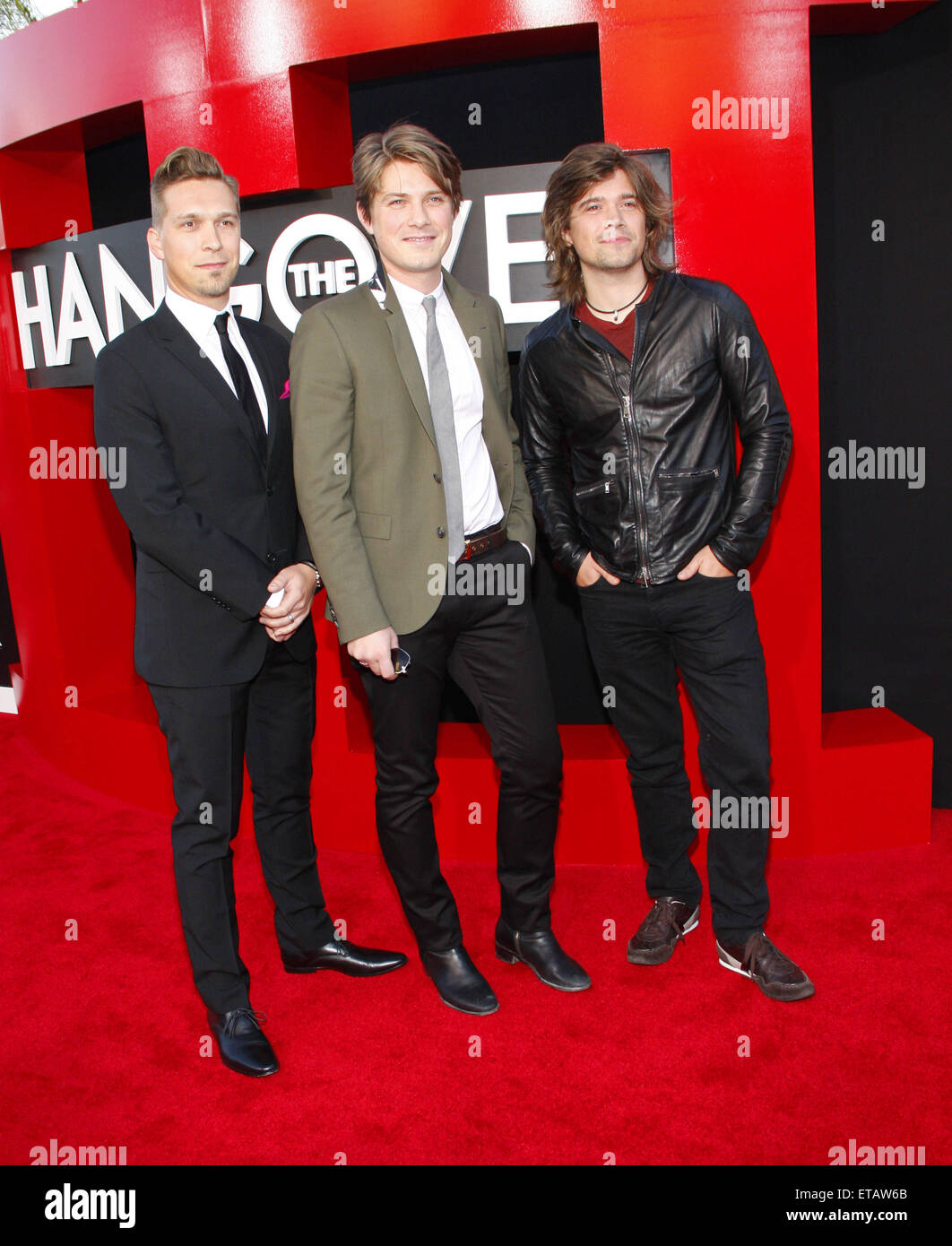 Hanson at the Los Angeles premiere of "The Hangover Part III" held at ...