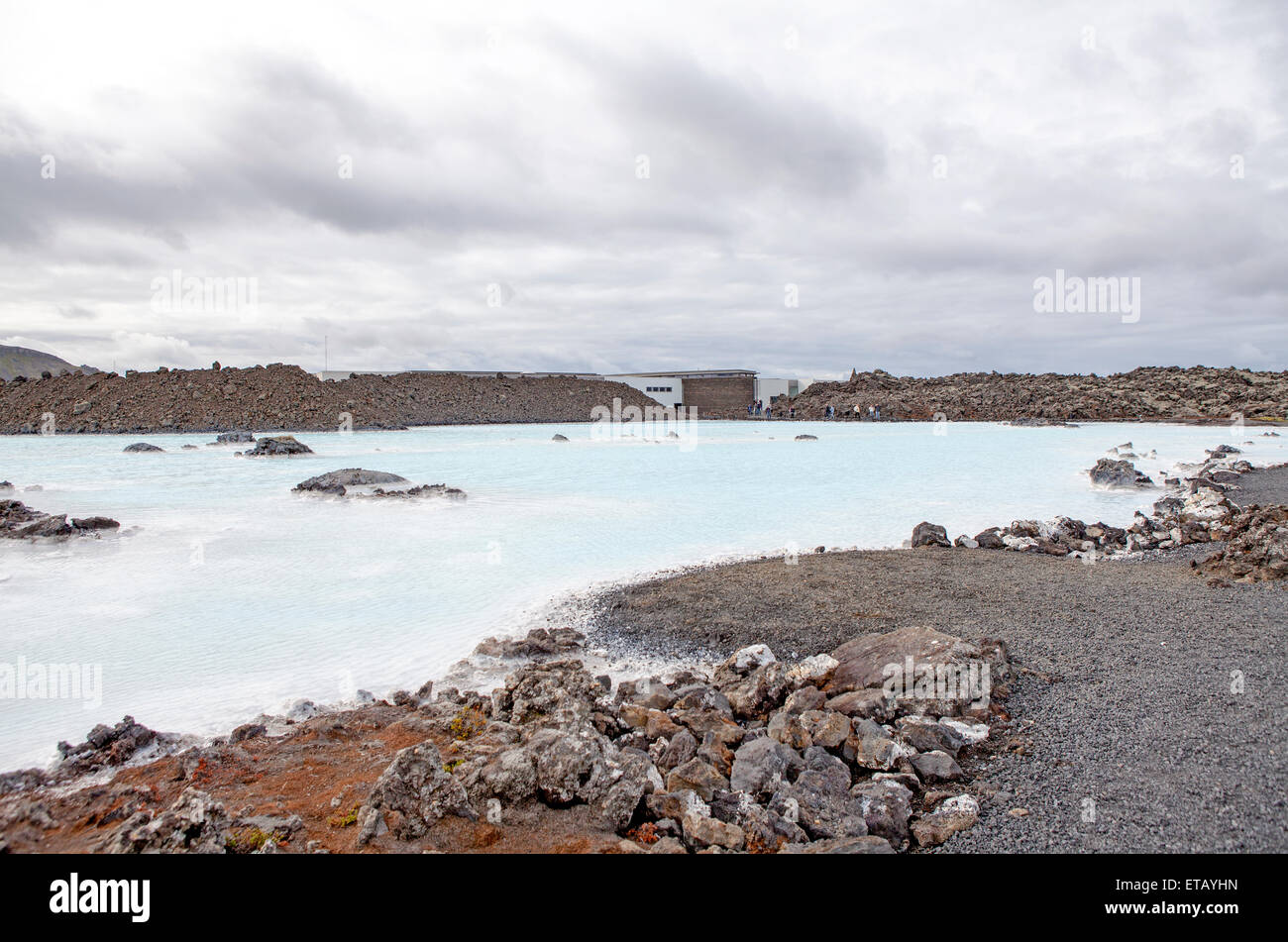 Blue lagoon iceland man made pool hi-res stock photography and images ...