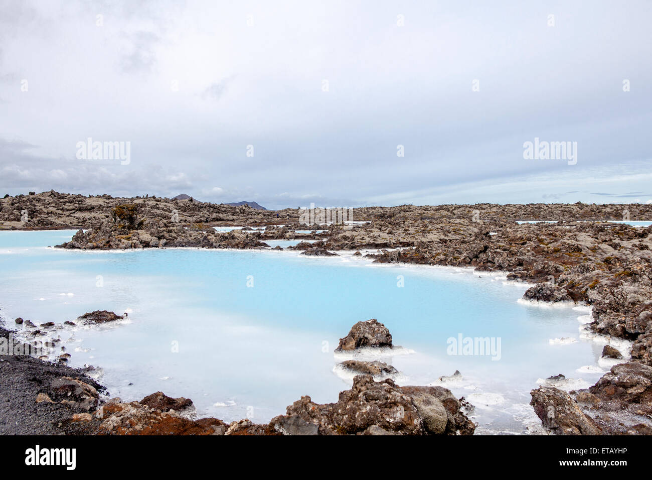 The lagoon is a man-made lagoon which is fed by the water output of the ...