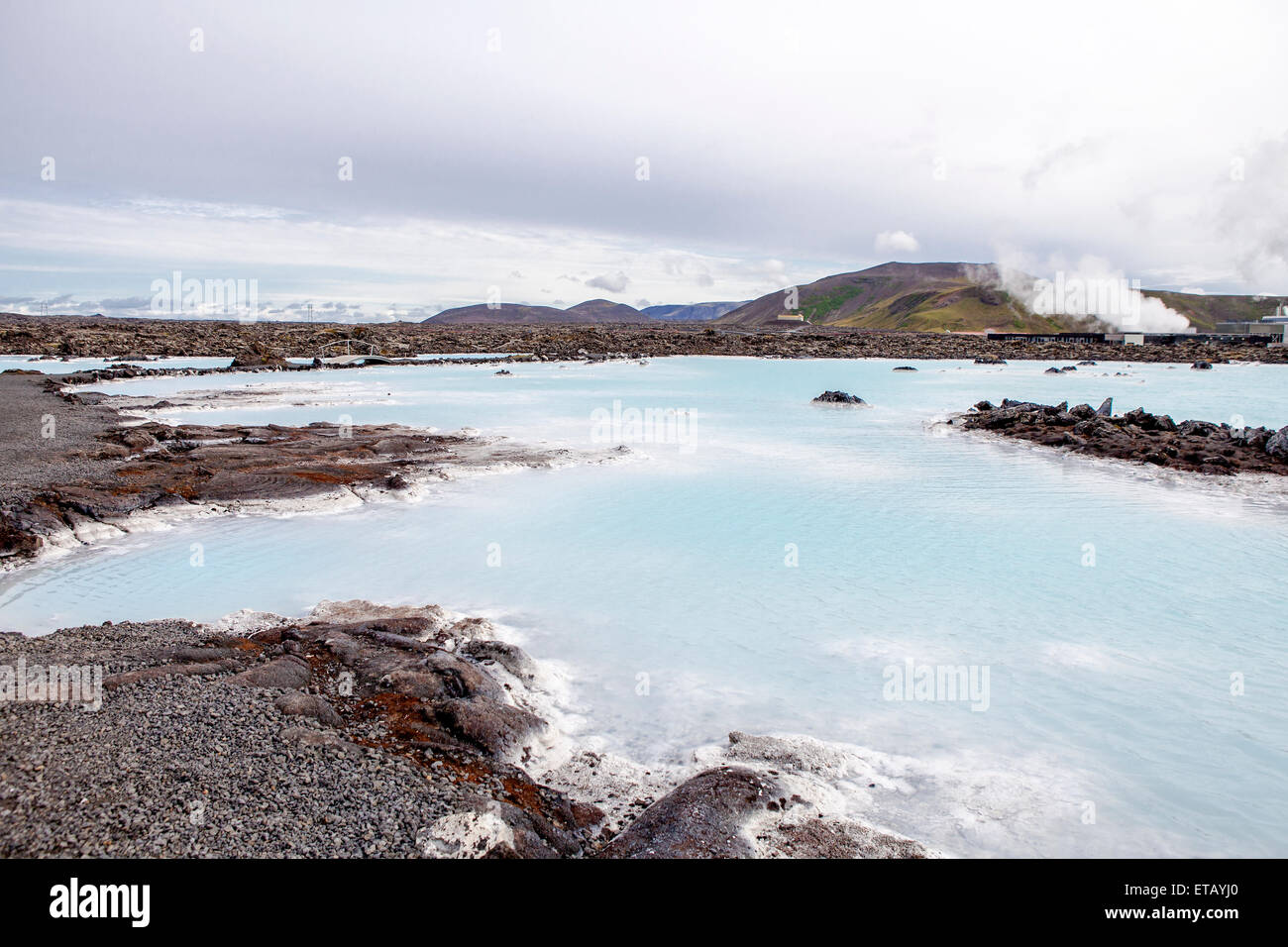 Blue lagoon iceland man made pool hi-res stock photography and images ...