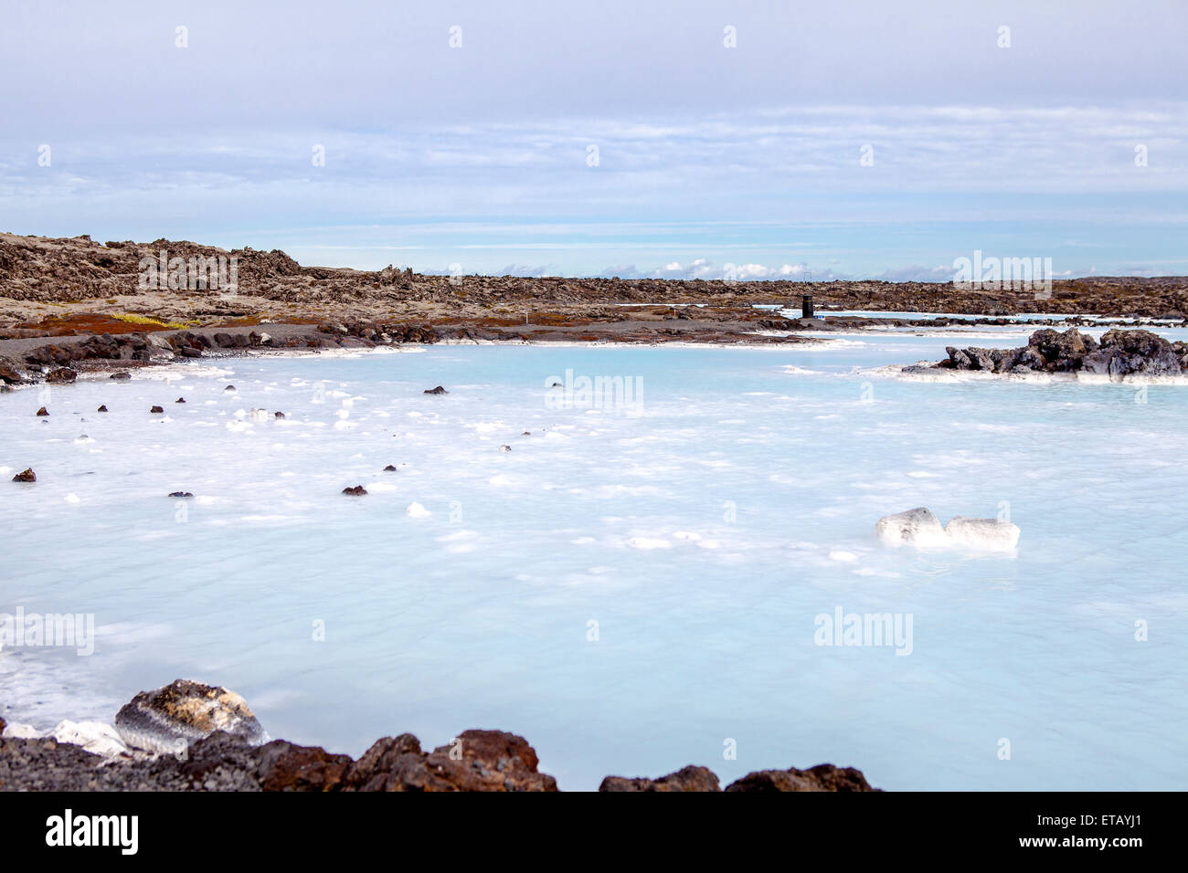 Blue lagoon iceland man made pool hi-res stock photography and images ...
