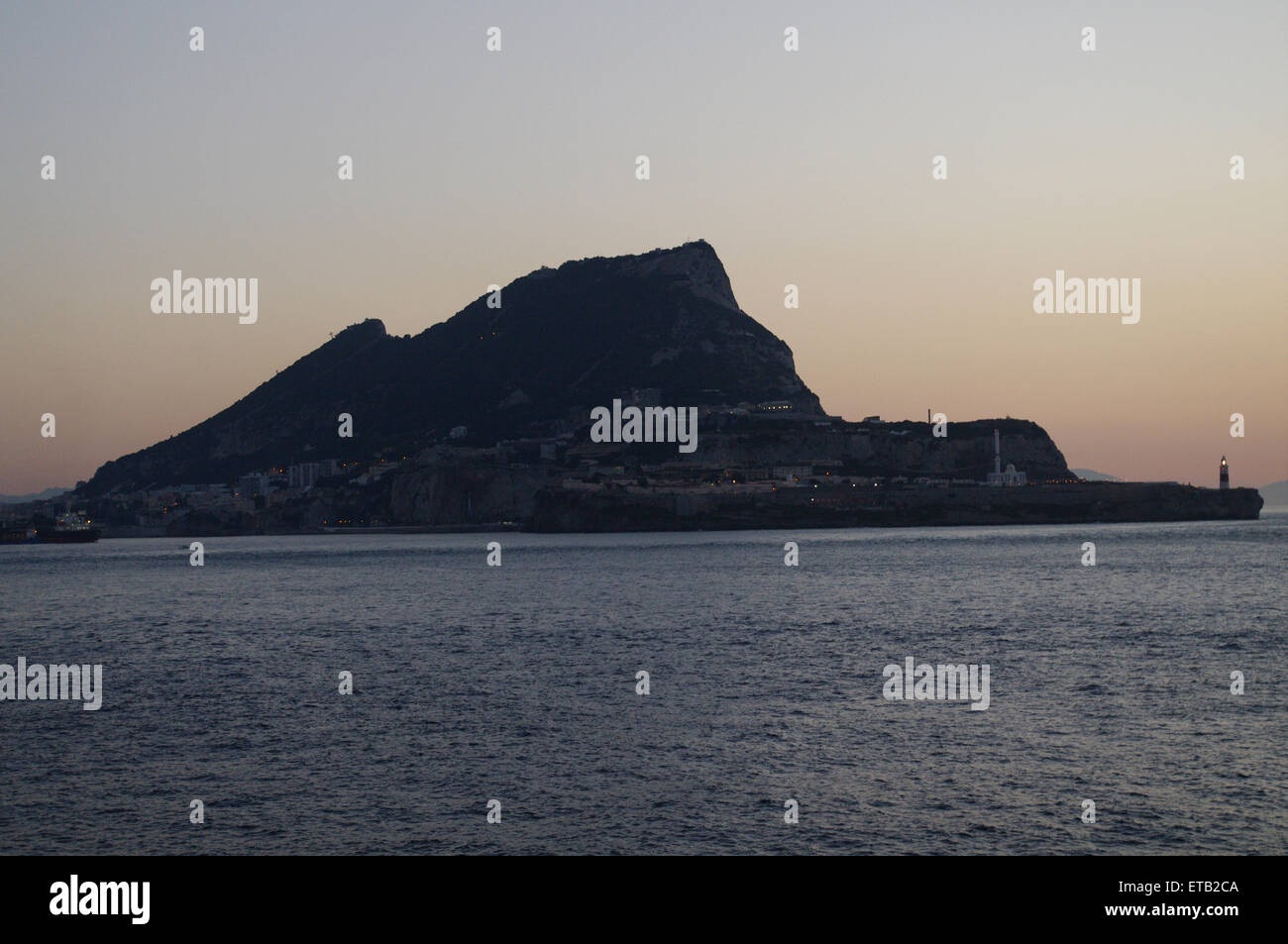 Gibraltar Rock from Sea,Gibraltar Rock Silhouette,Gibraltar,Rock,Island ...