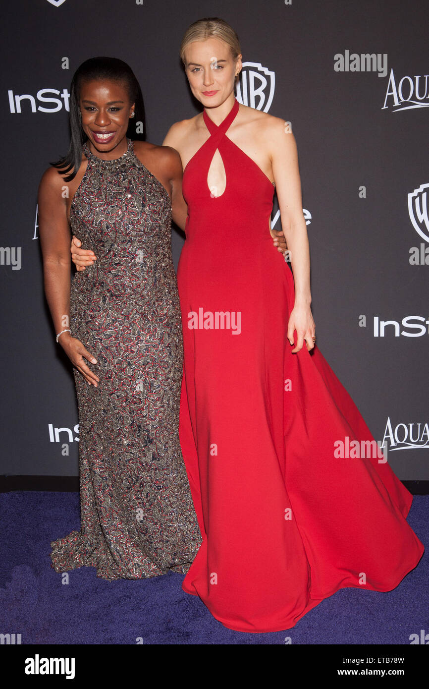 Uzo aduba and taylor schilling hi-res stock photography and images - Alamy