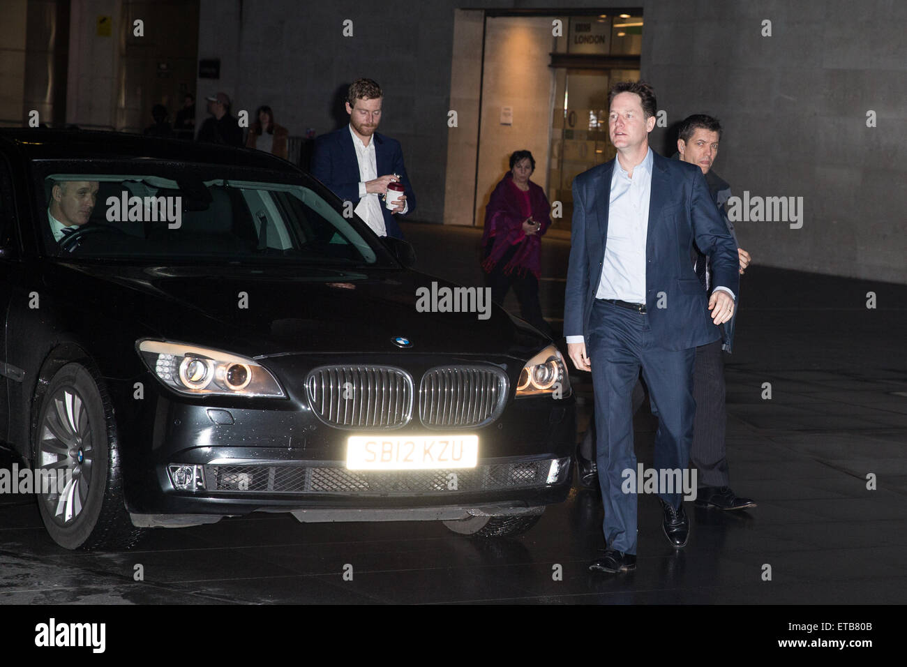 Deputy Prime Minister, Nick Clegg MP, at the BBC Studios Featuring ...
