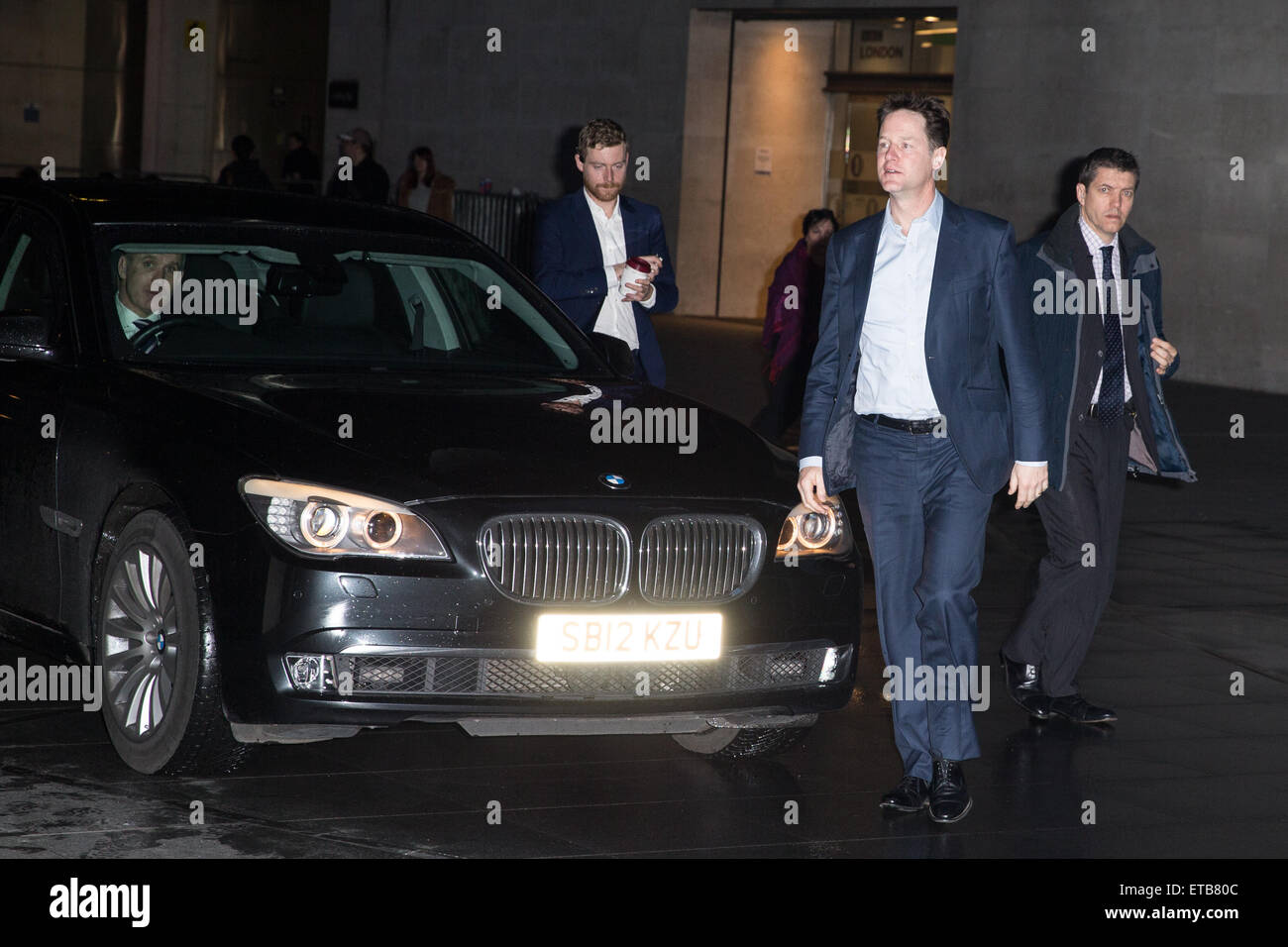 Deputy Prime Minister, Nick Clegg MP, at the BBC Studios Featuring ...