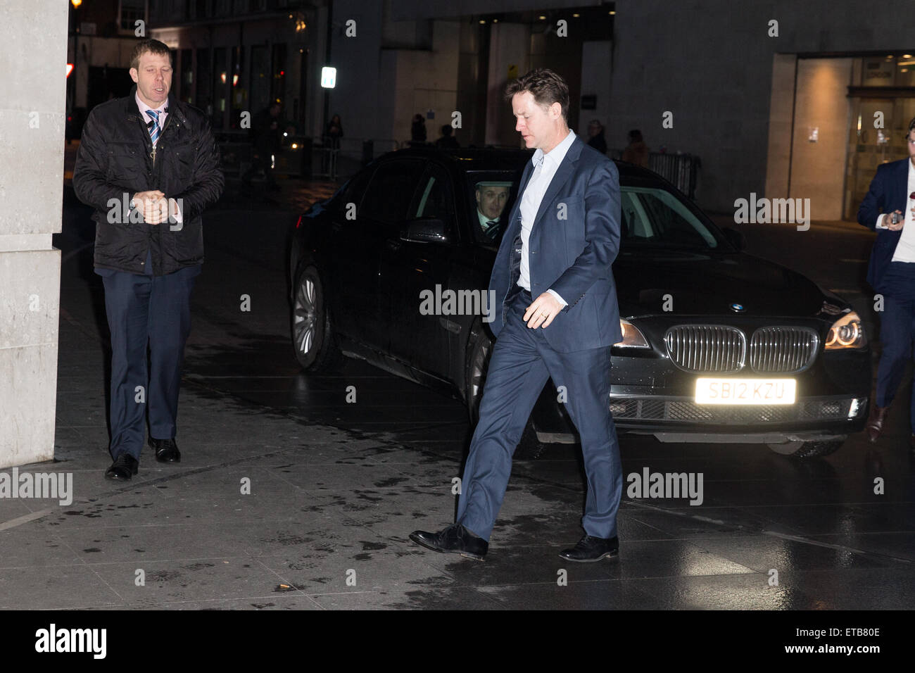 Deputy Prime Minister, Nick Clegg MP, at the BBC Studios Featuring ...