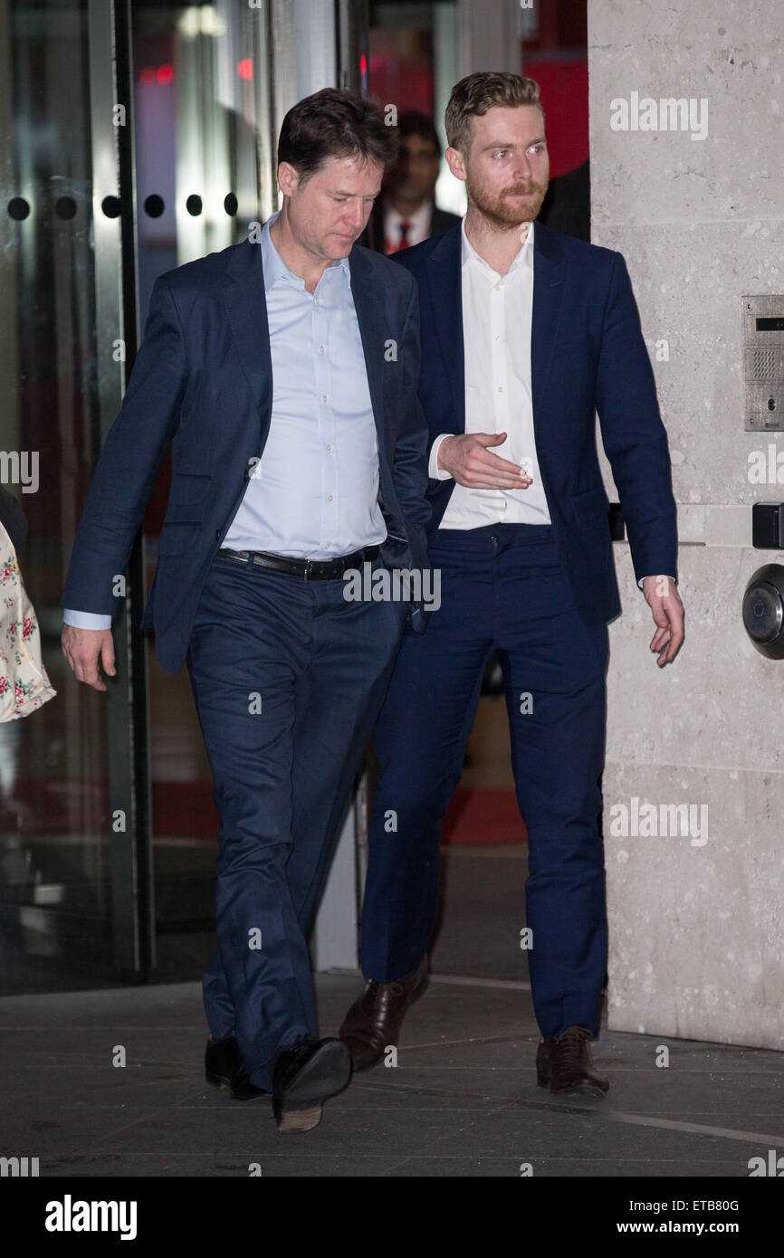 Deputy Prime Minister, Nick Clegg MP, at the BBC Studios Featuring ...