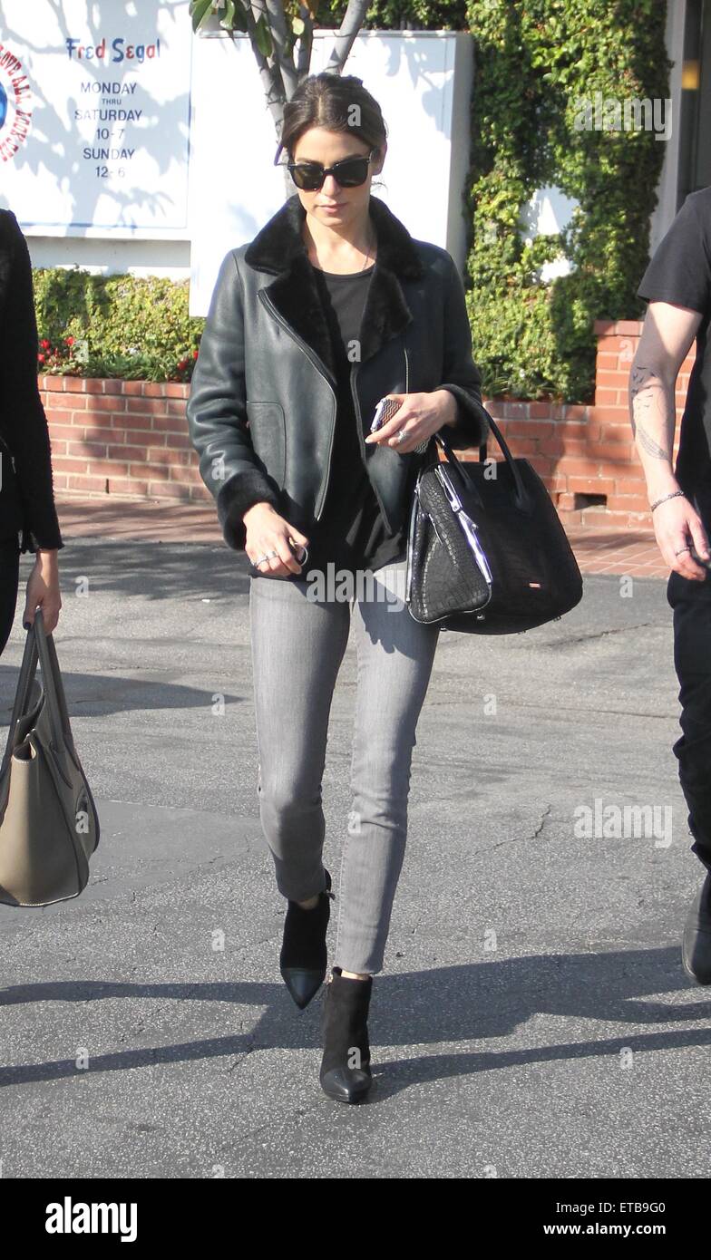 Nikki Reed goes shopping with her friends at Fred Segal in Hollywood ...
