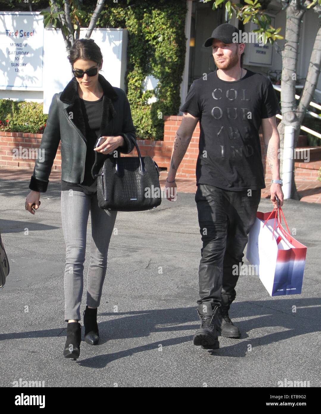 Nikki Reed goes shopping with her friends at Fred Segal in Hollywood ...