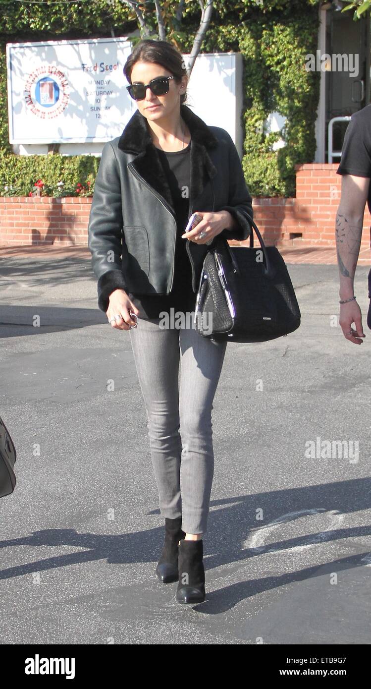 Nikki Reed goes shopping with her friends at Fred Segal in Hollywood ...