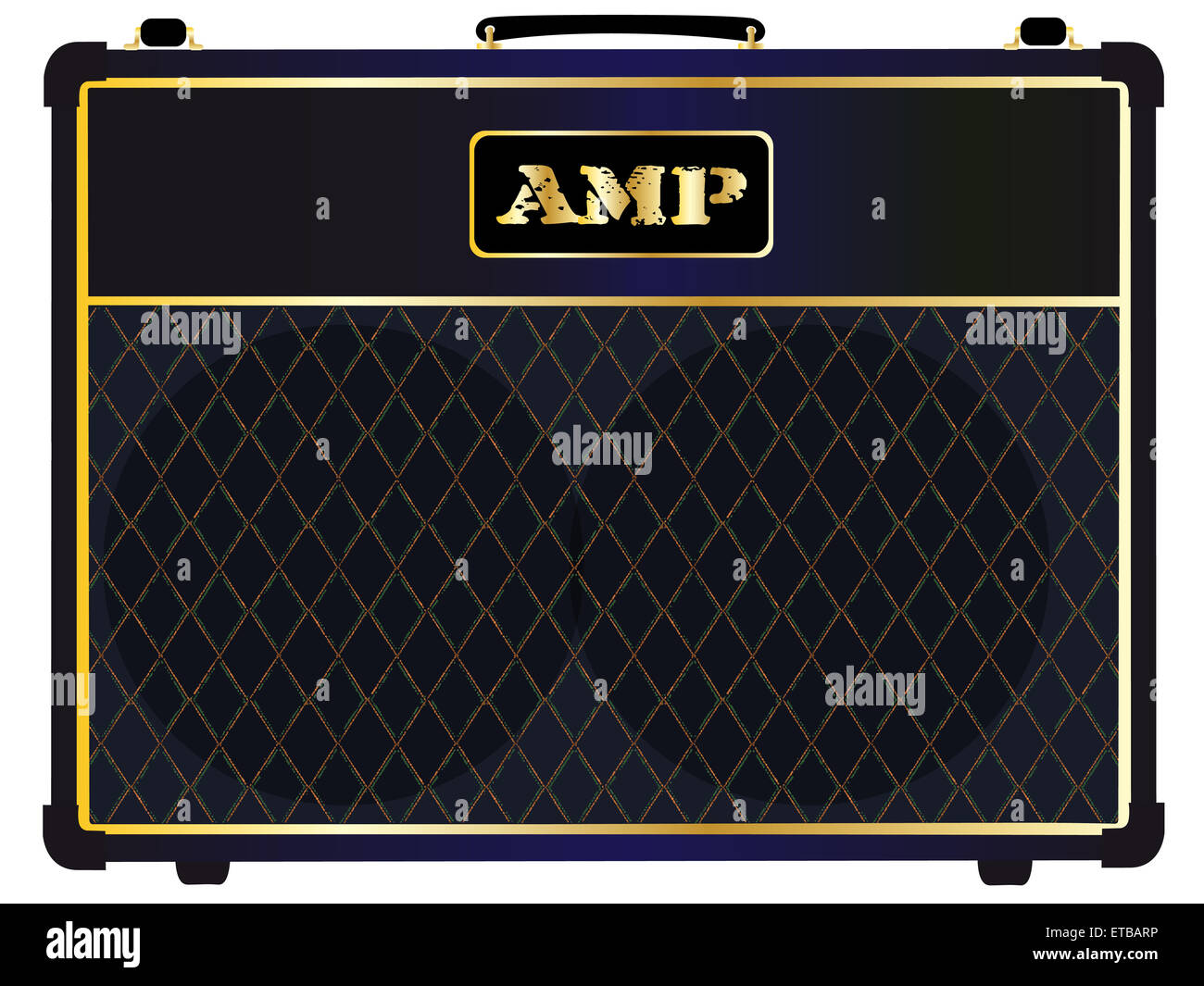 A typical electric guitar combo valve amplifier Stock Photo - Alamy