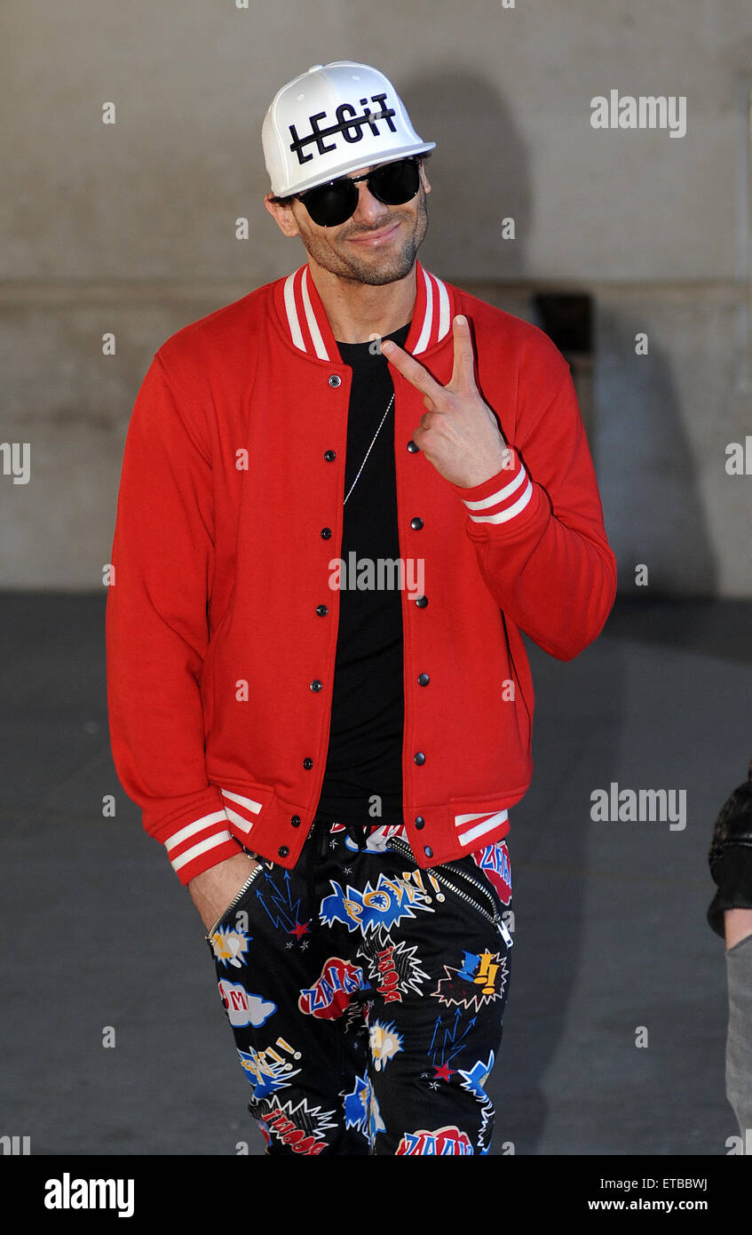 Jeremy Jackson arrives at the BBC Radio 1 studios Featuring: Jeremy ...