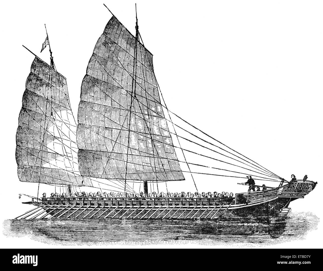 Pirate Ship, China, "Classical Portfolio of Primitive Carriers", by ...