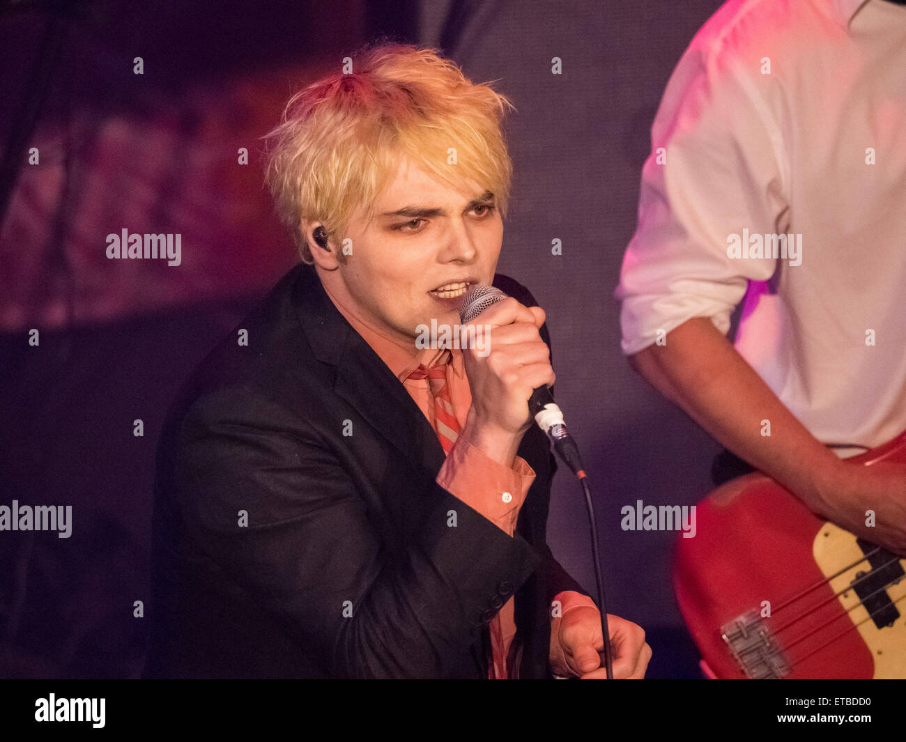 Gerard Way performing live in concert at Armazem F Featuring: Gerard ...