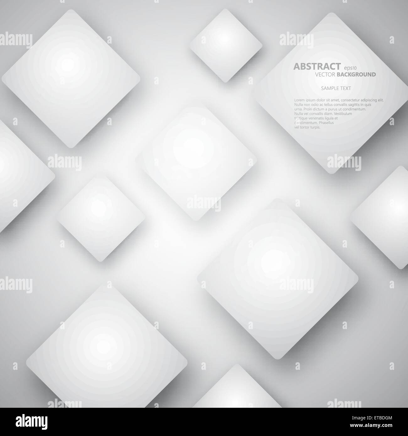 Vector Design - eps10 Overlapping Squares Concept Illustration Stock ...