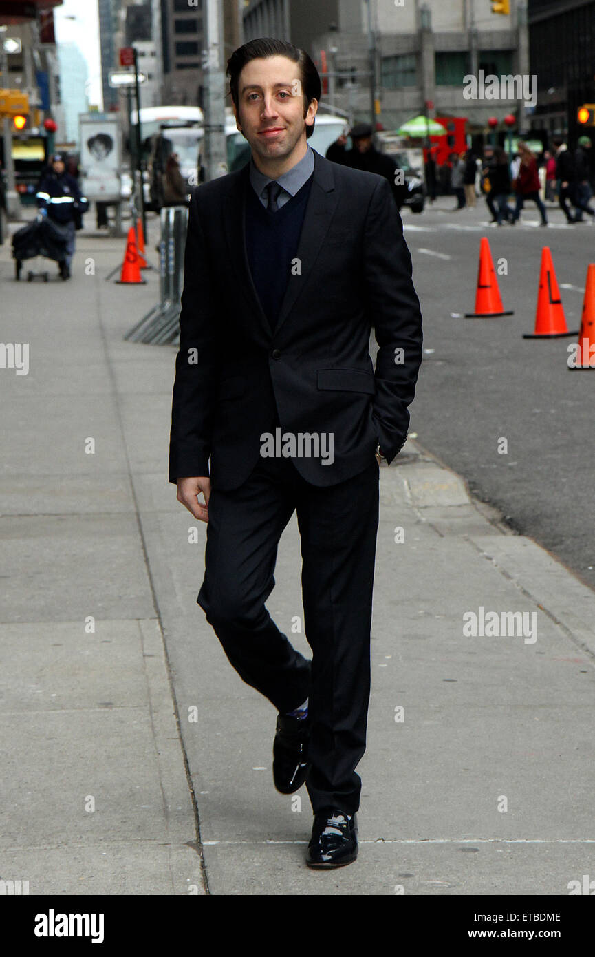 Celebrities outside the Ed Sullivan Theater as they arrived for their ...