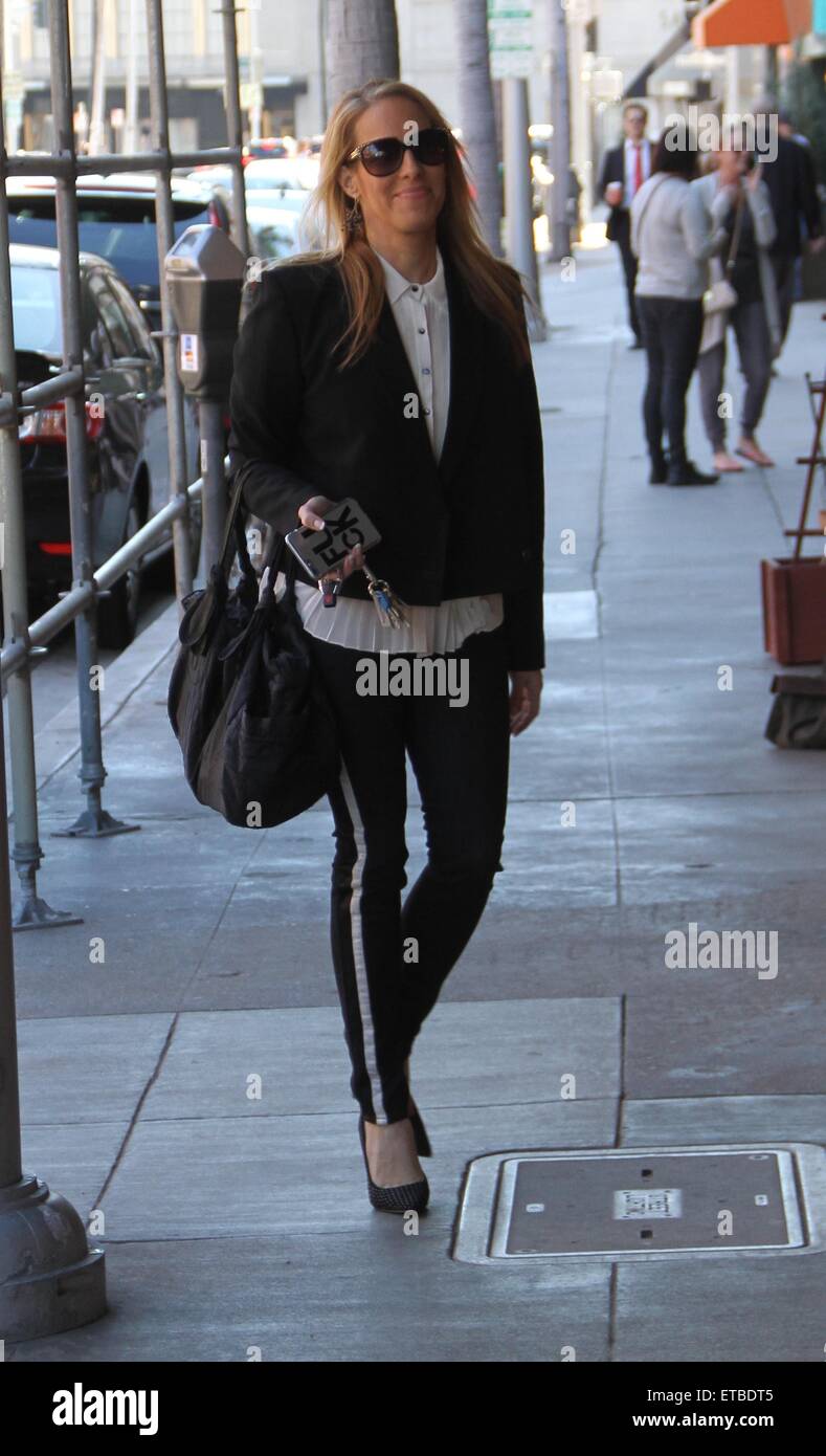 Dr. Jenn Berman goes shopping in Beverly Hills Featuring: Jenn Berman ...