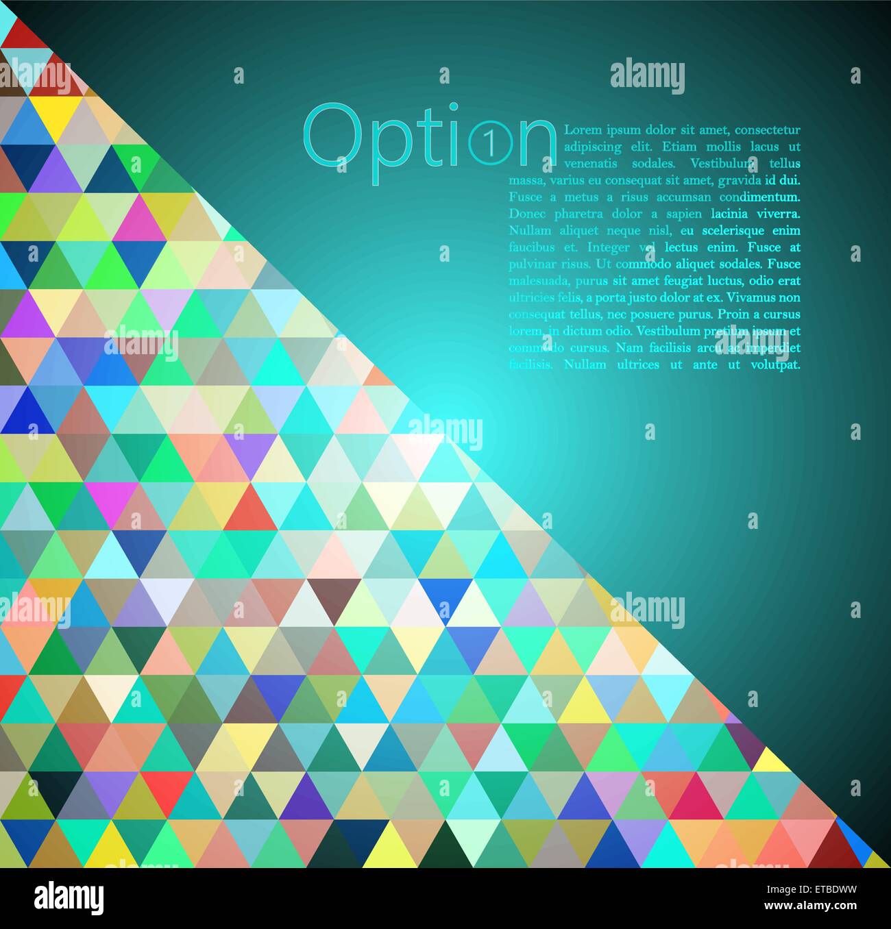 Blue Abstract Geometrical Background Stock Vector Image & Art - Alamy