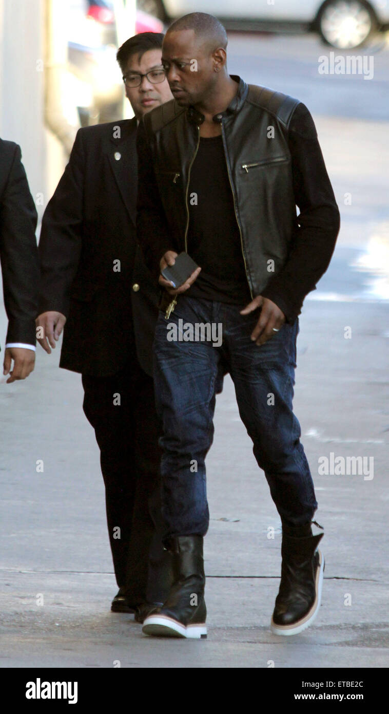 Omar Epps arrives for appearance on Jimmy Kimmel Live! Featuring: Omar ...