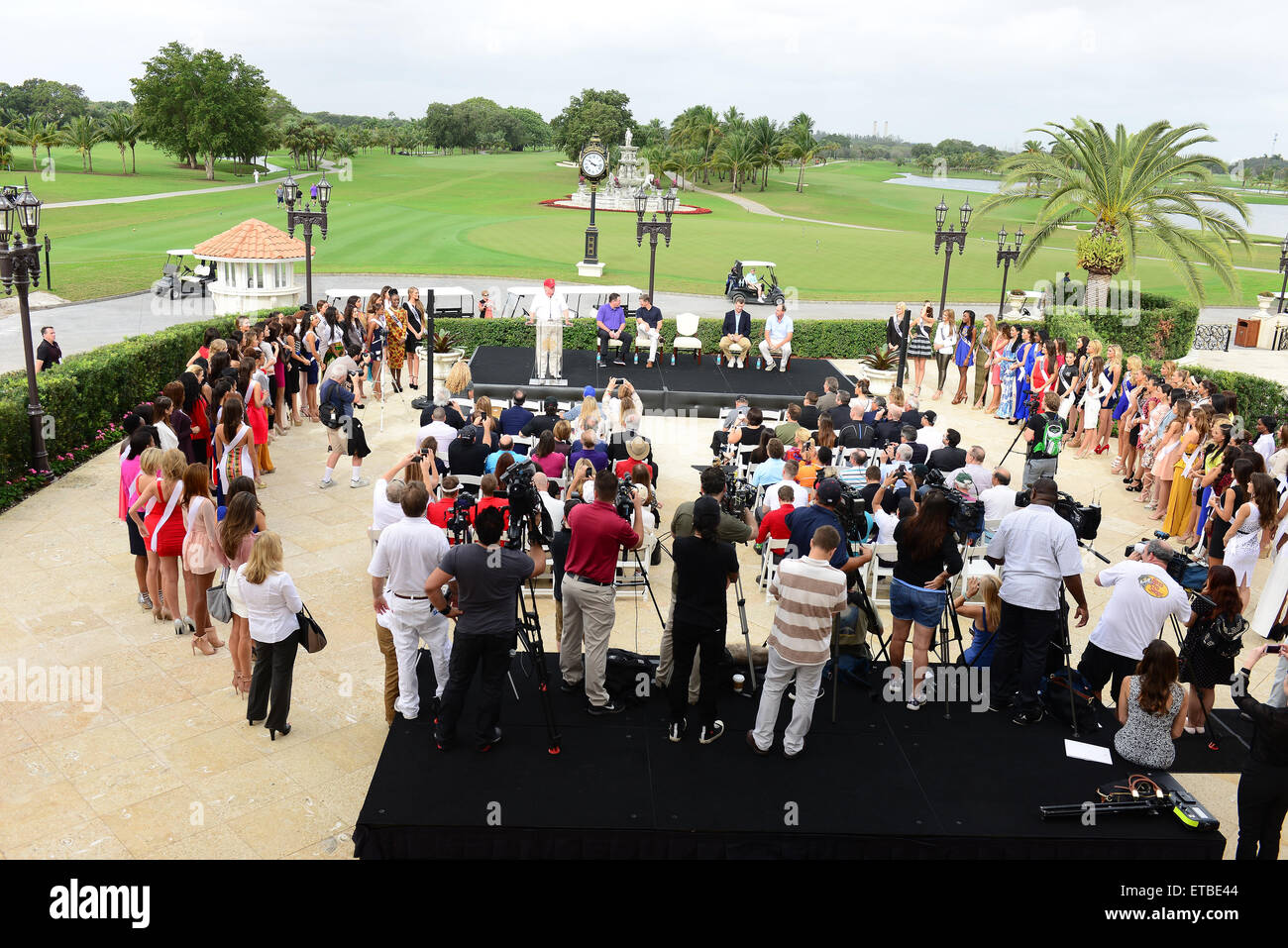 Donald Trump opens Red Tiger Golf Course at Trump National Doral ...
