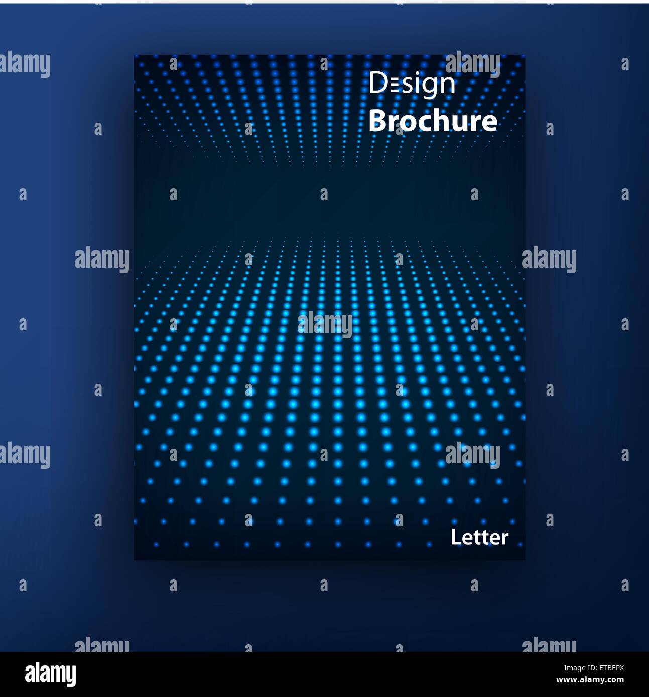 Vector brochure booklet cover design templates collection A4 Stock ...