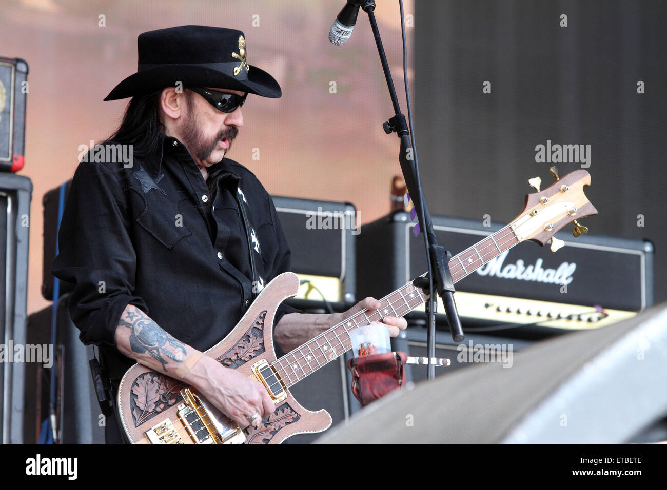 London. UK. Motorhead at the British Summertime music event , Hyde Park ...