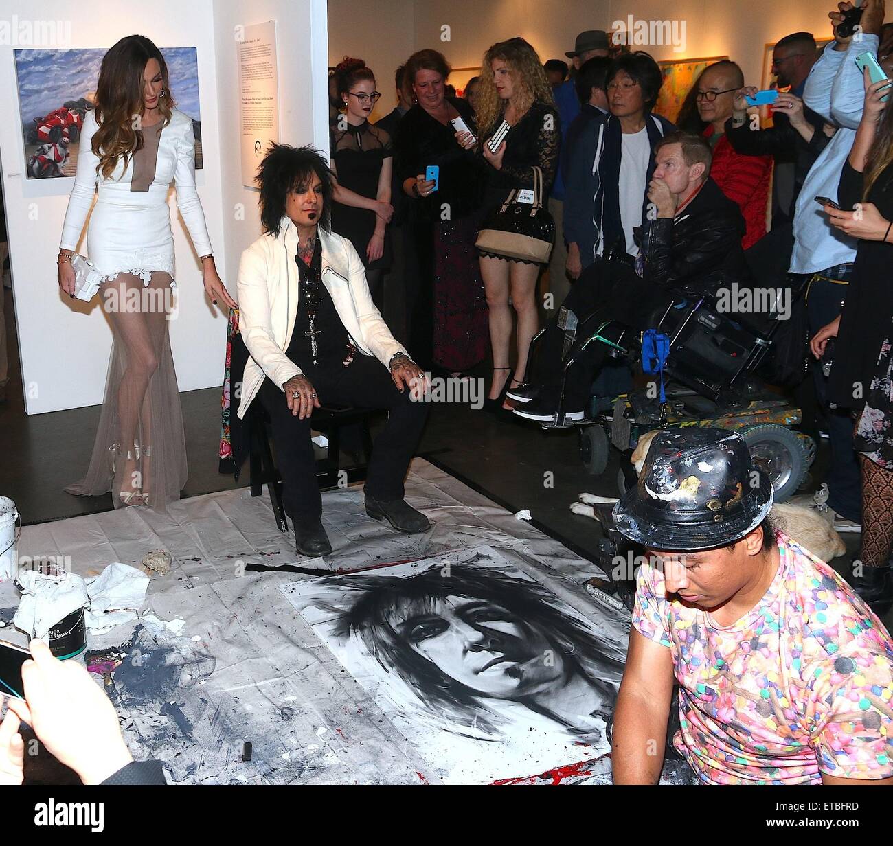 2015 LA Art Show at the Los Angeles Convention Center Featuring ...