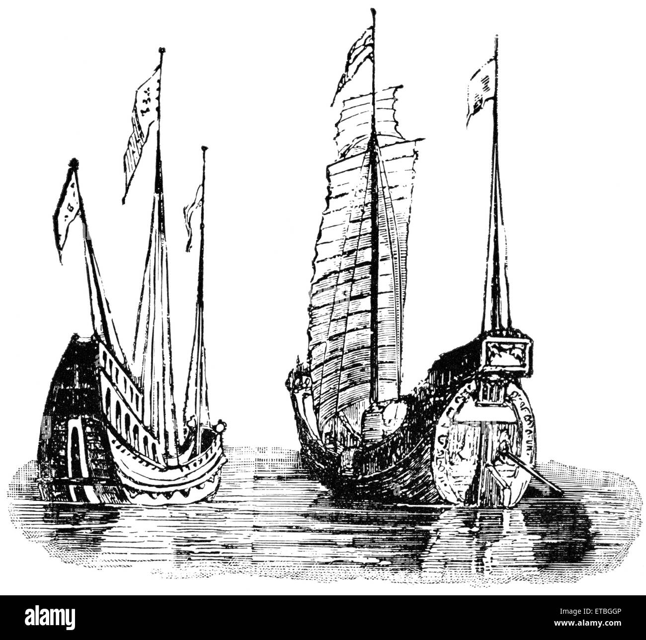 Classical ships Black and White Stock Photos & Images - Alamy