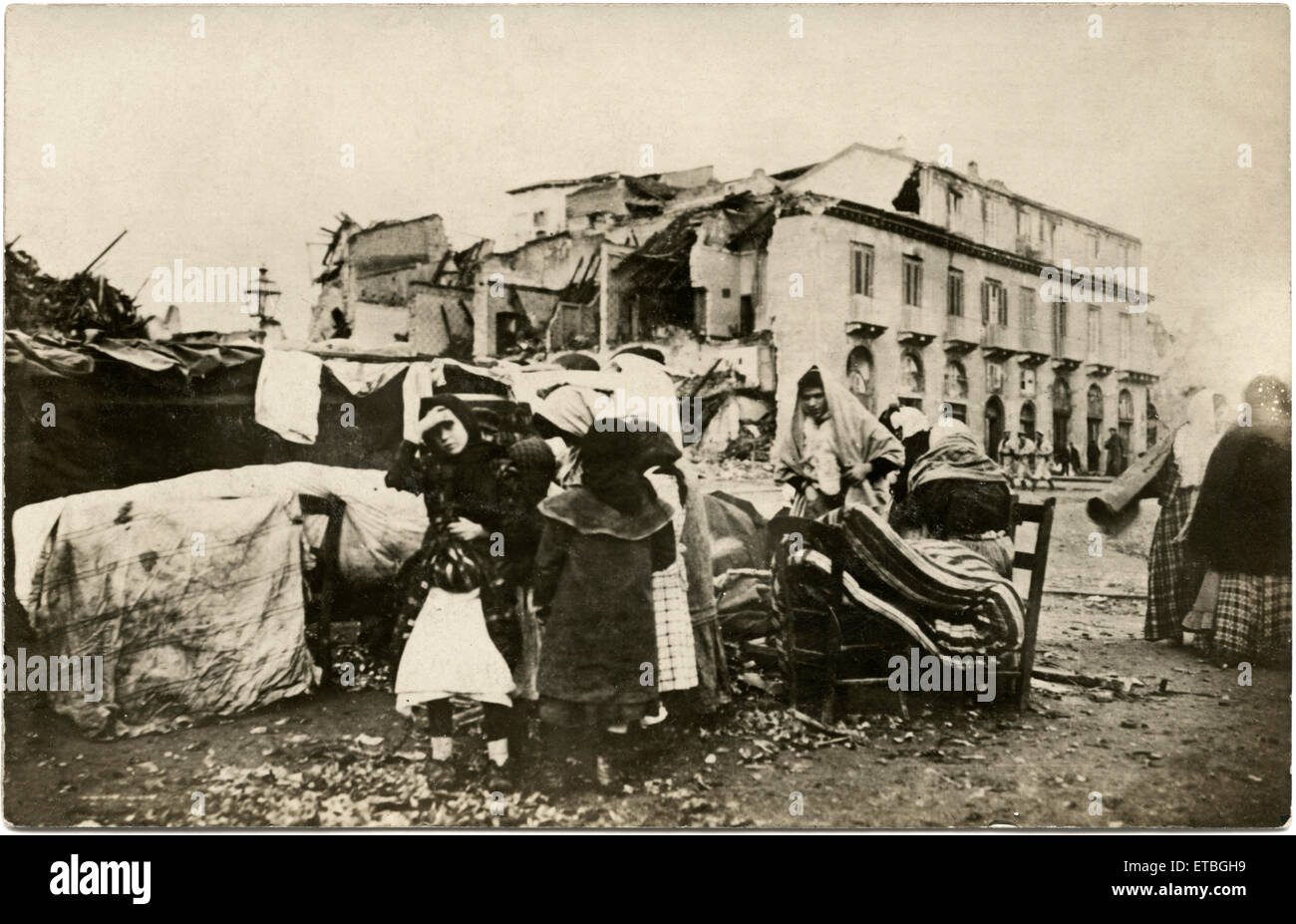 The messina earthquake hi-res stock photography and images - Alamy