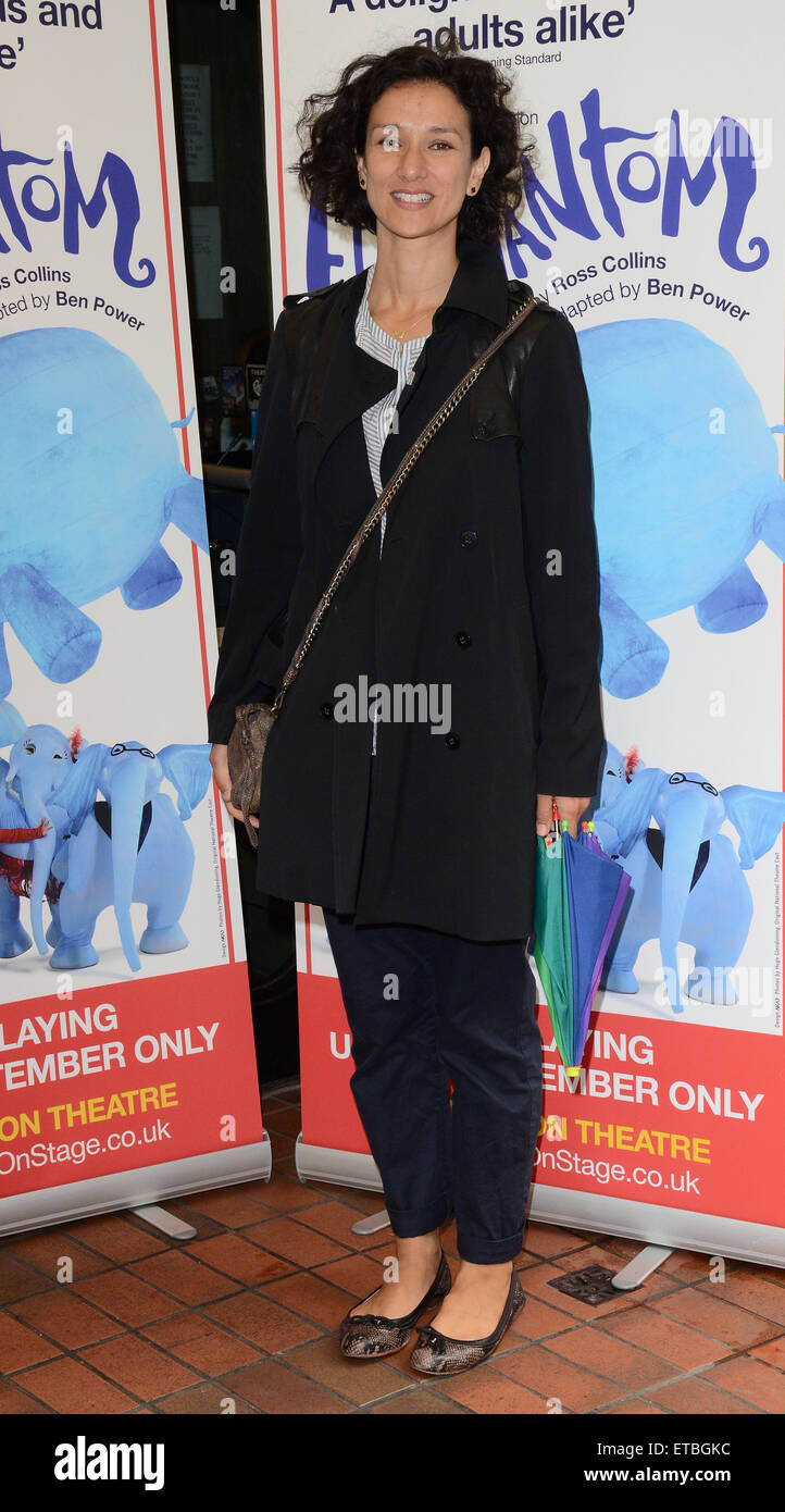 London UK. Indira Varma at the opening of the National Theatre's ...