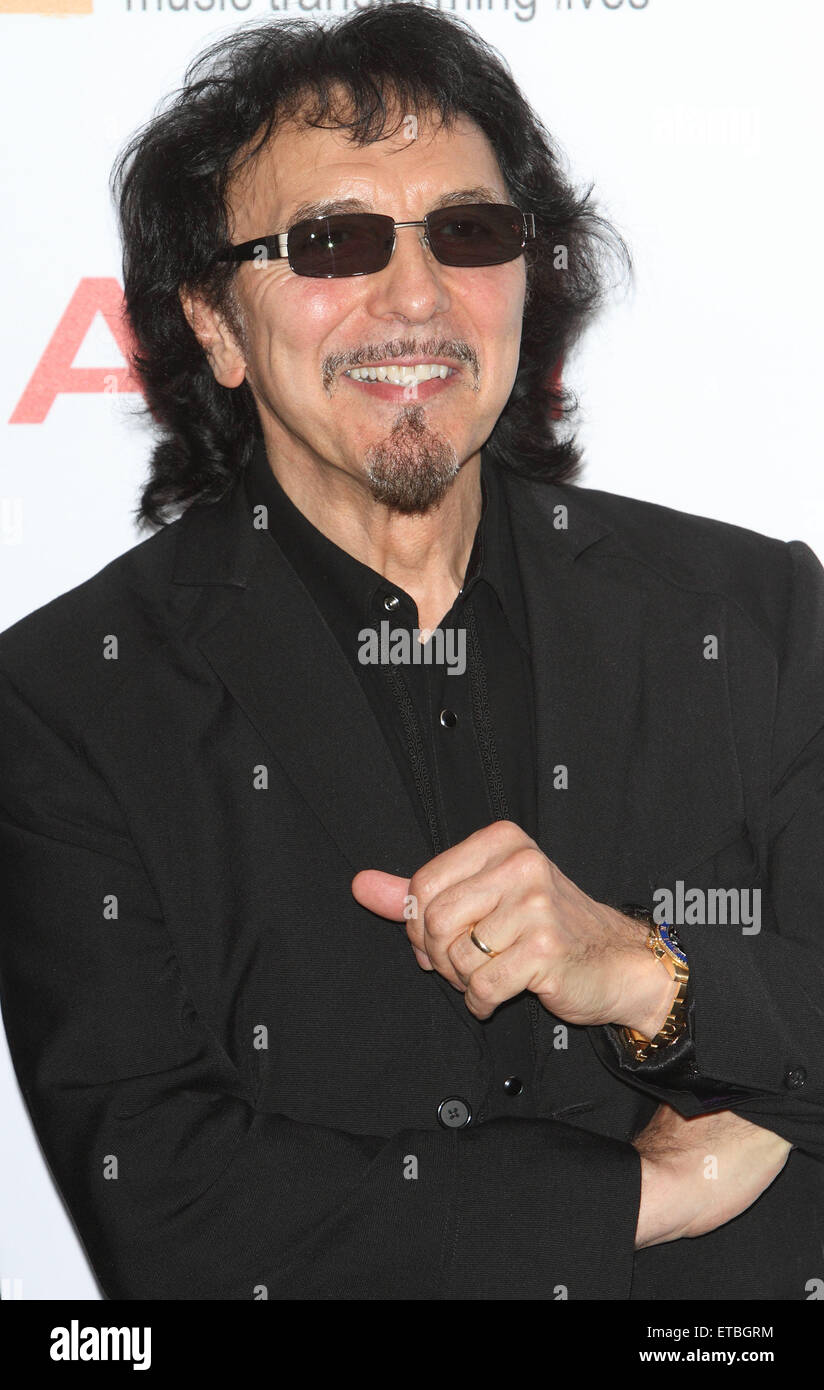London. UK. Tony Iommi at the Nordoff Robbins Silver Clef Awards at the ...