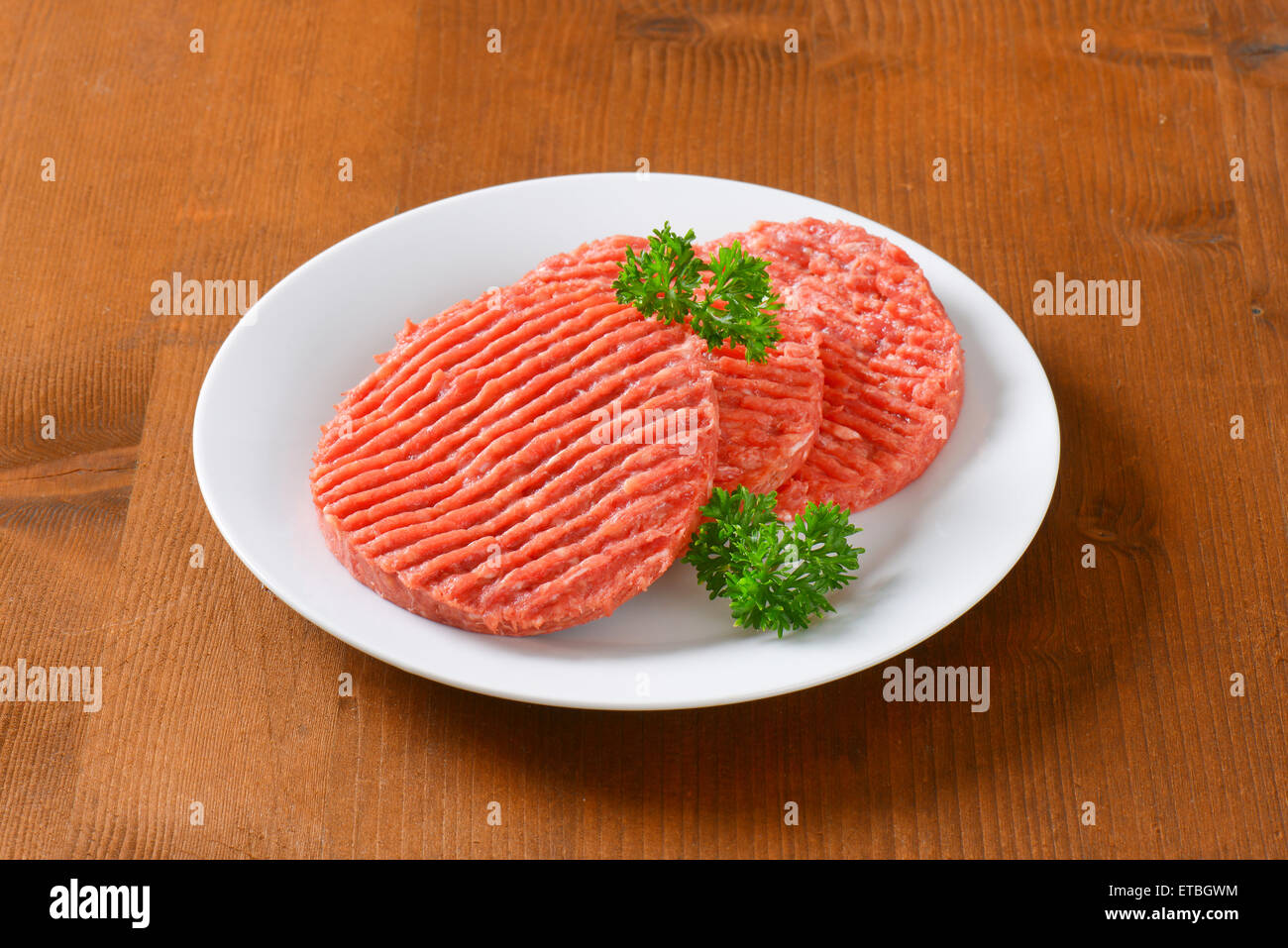 Ground beef patties hi-res stock photography and images - Alamy