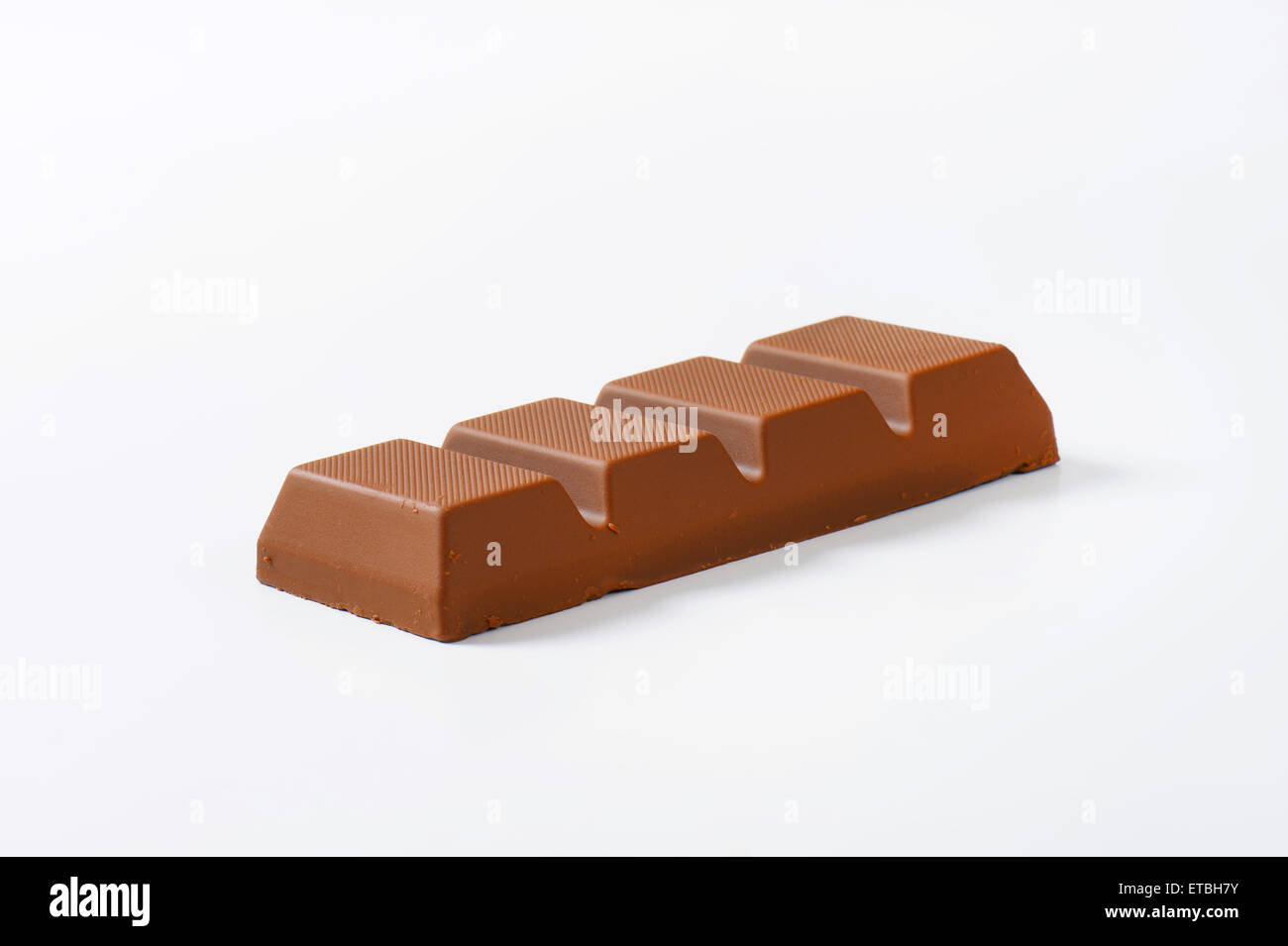 chocolate bar on white background Stock Photo - Alamy