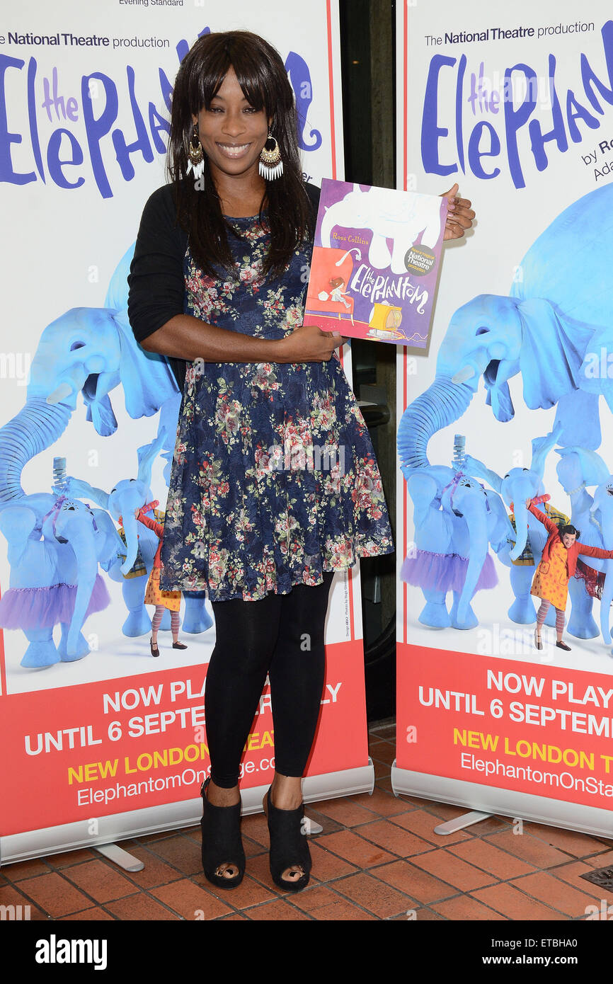 London UK. Kemi Majeks at the opening of the National Theatre's ...