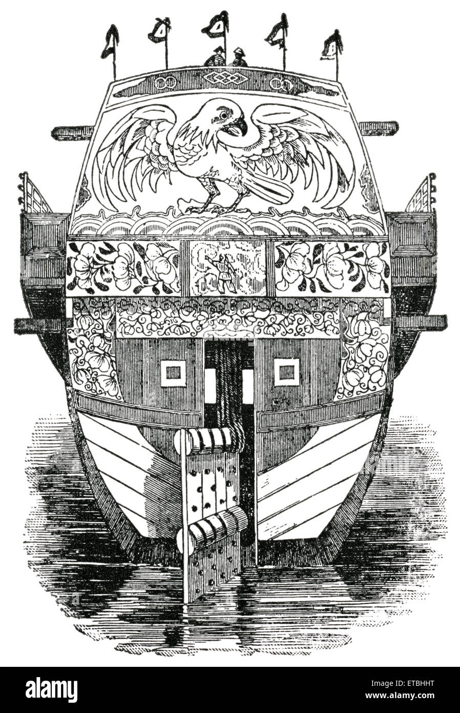 Ancient Chinese Rudder