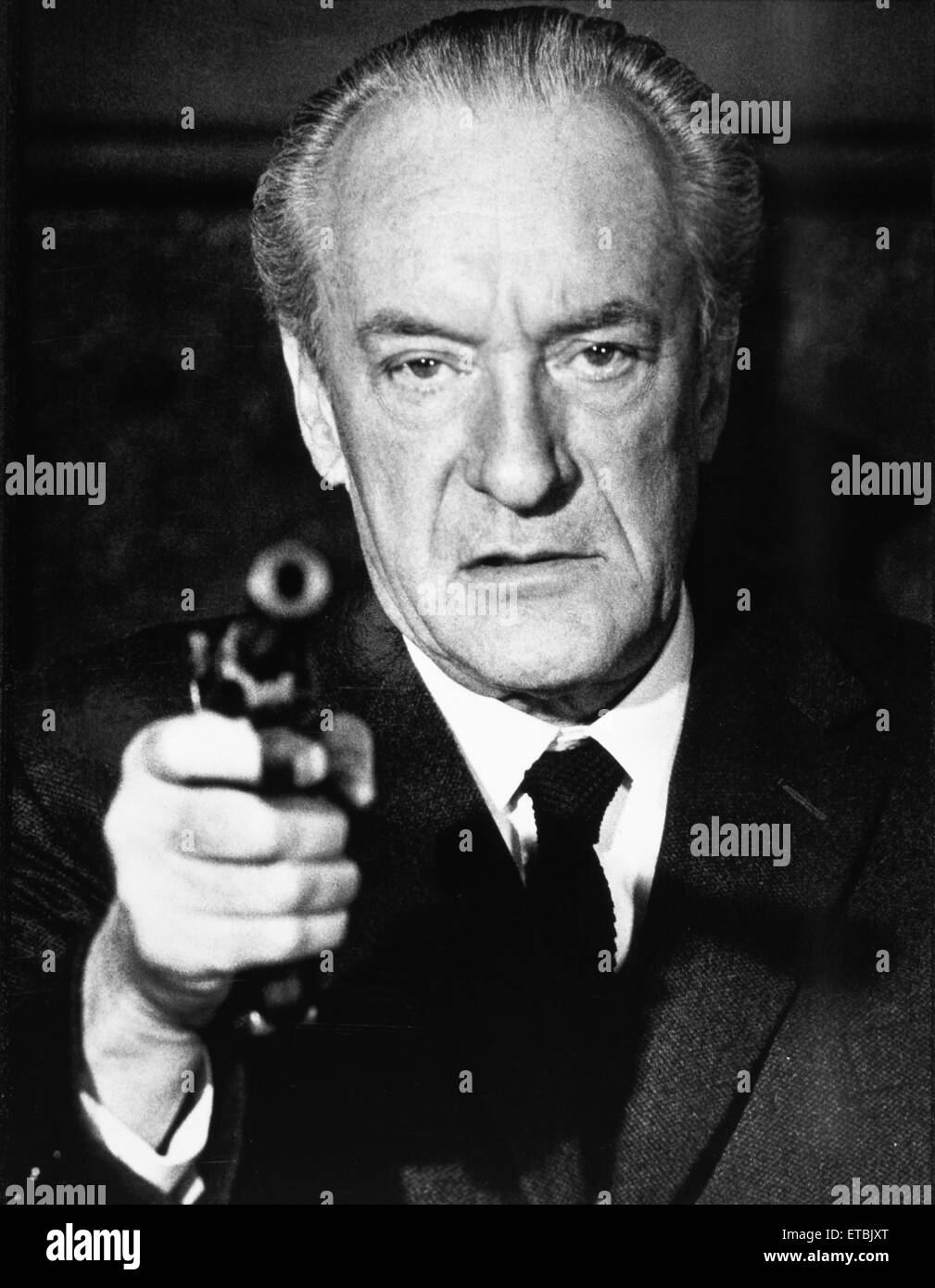 George sanders actor Black and White Stock Photos & Images - Alamy