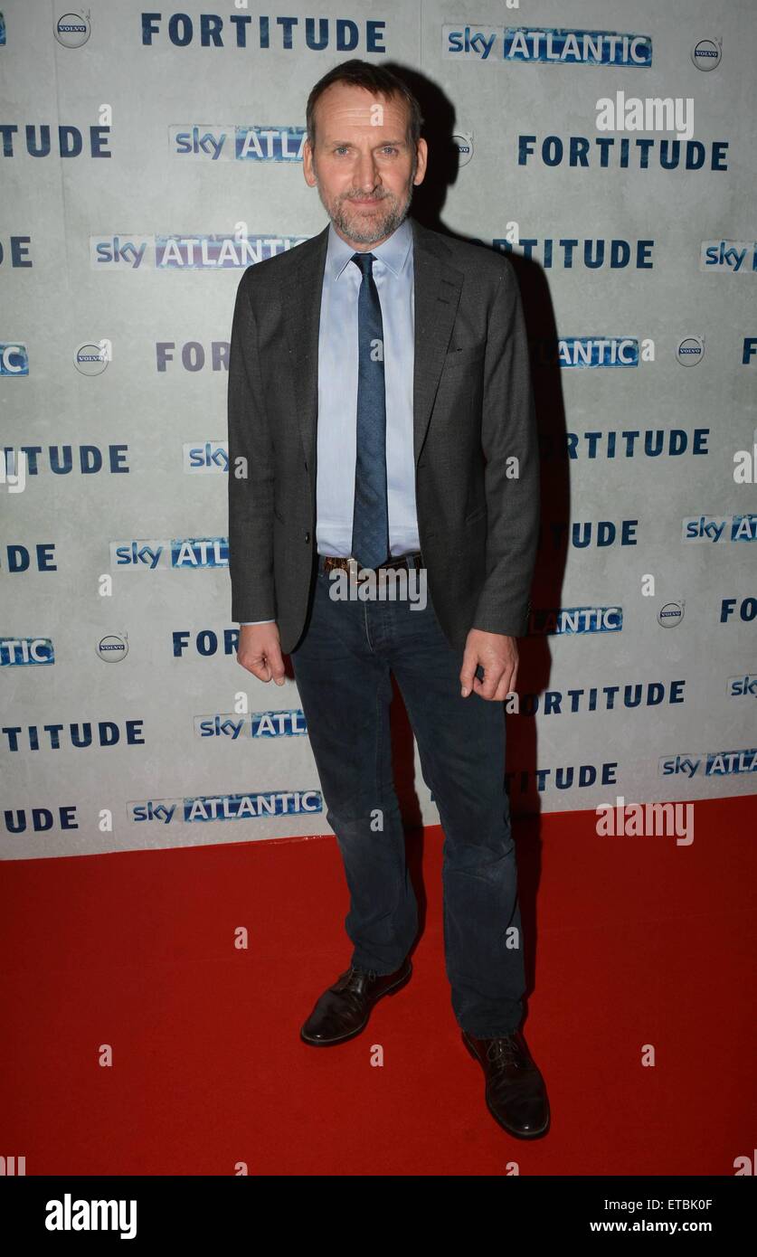 Actors Christopher Eccleston & Luke Treadaway at the Dublin Premiere of ...