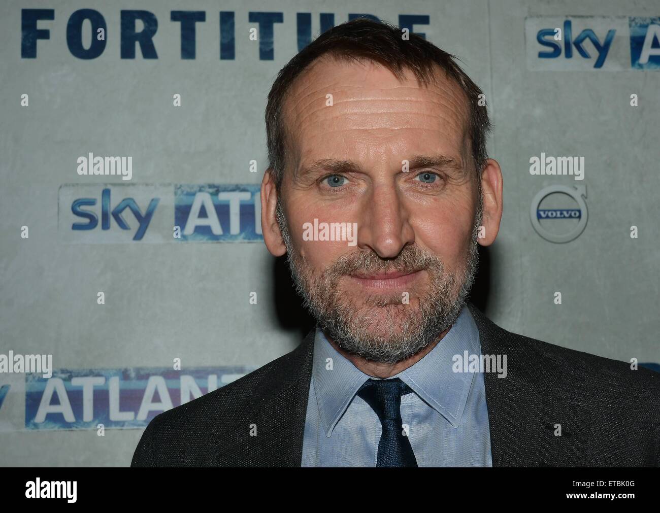 Actors Christopher Eccleston & Luke Treadaway at the Dublin Premiere of ...