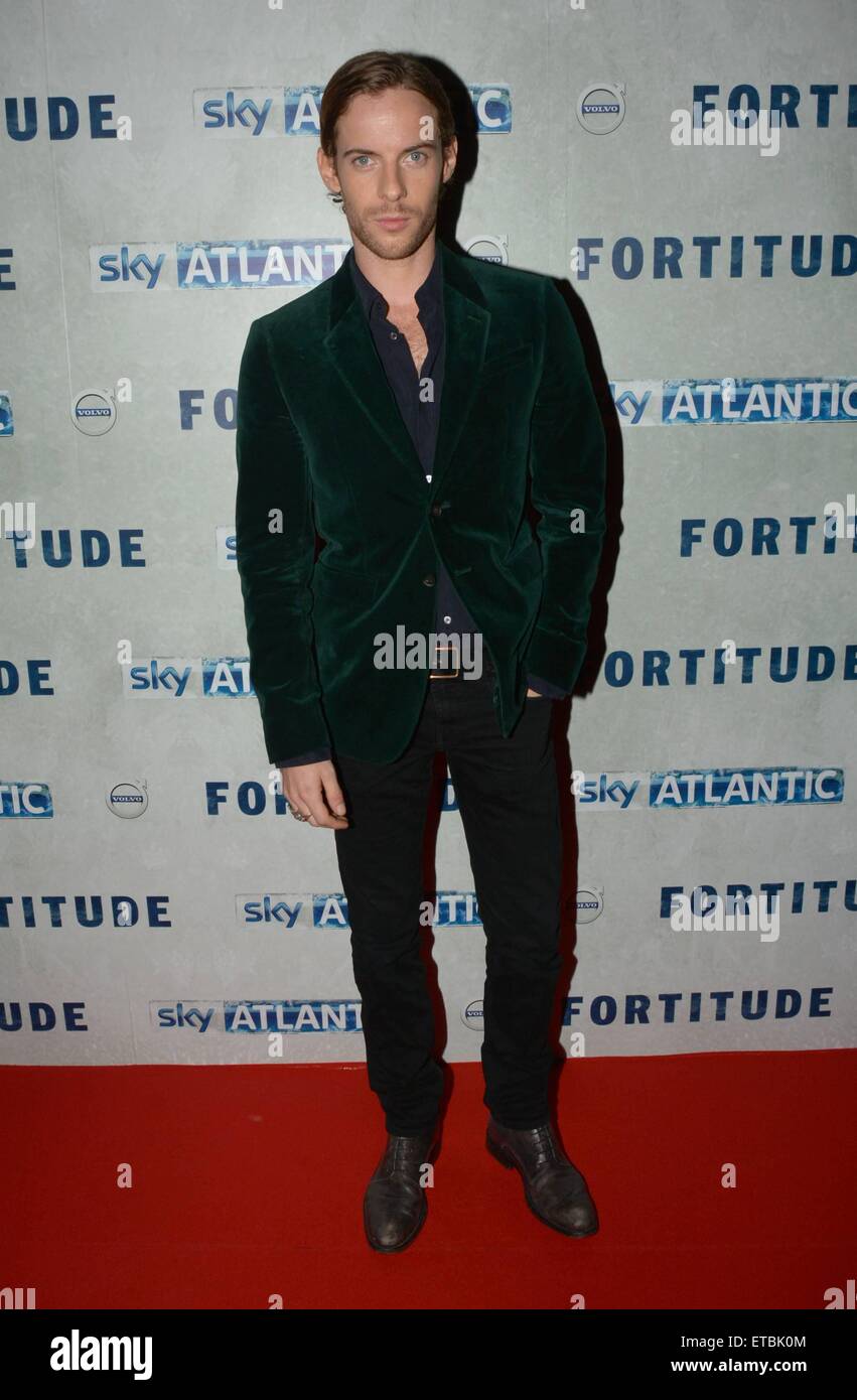 Actors Christopher Eccleston & Luke Treadaway at the Dublin Premiere of ...