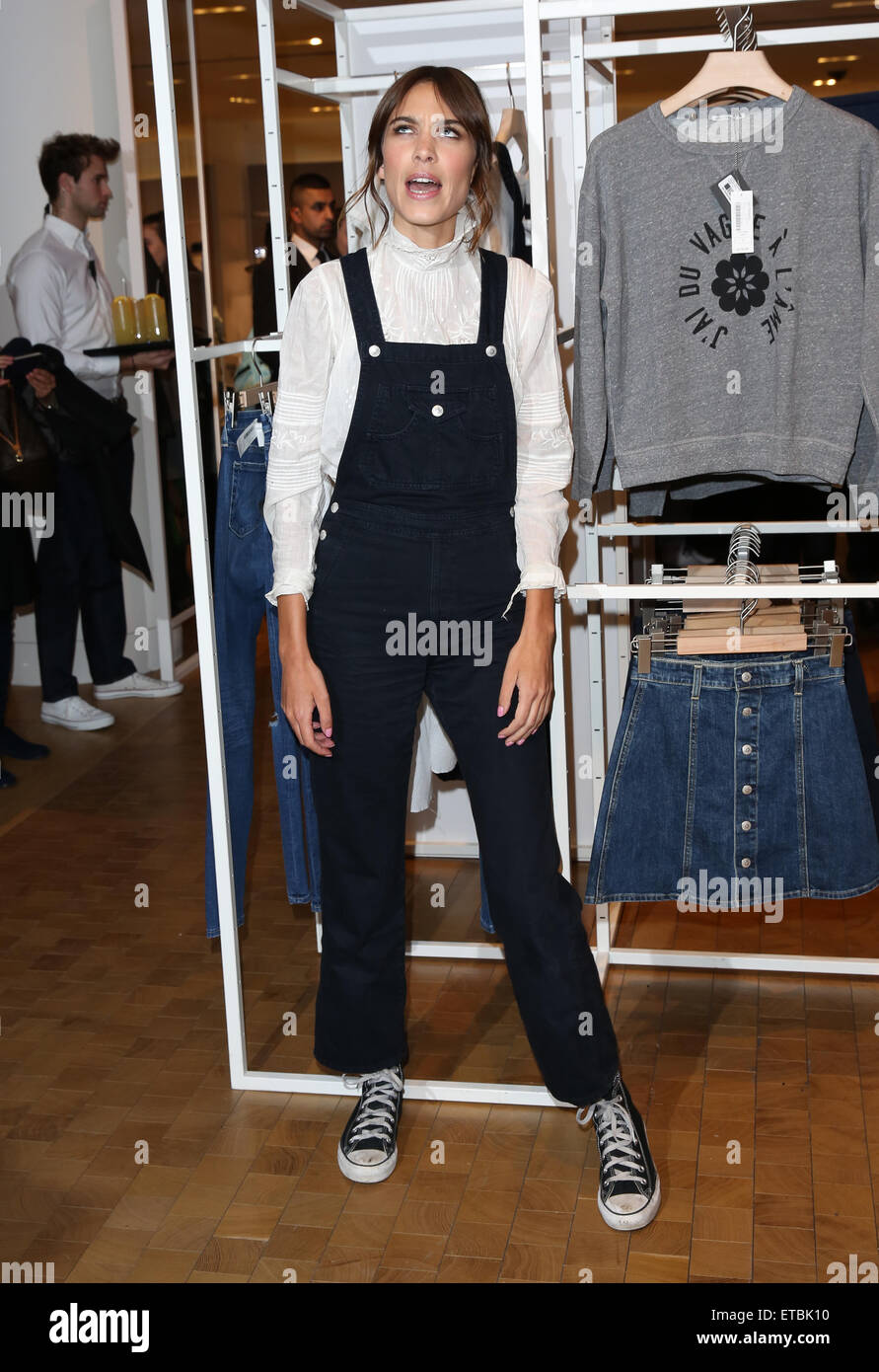 Alexa Chung launches her AG jeans collaboration at Selfridges ...
