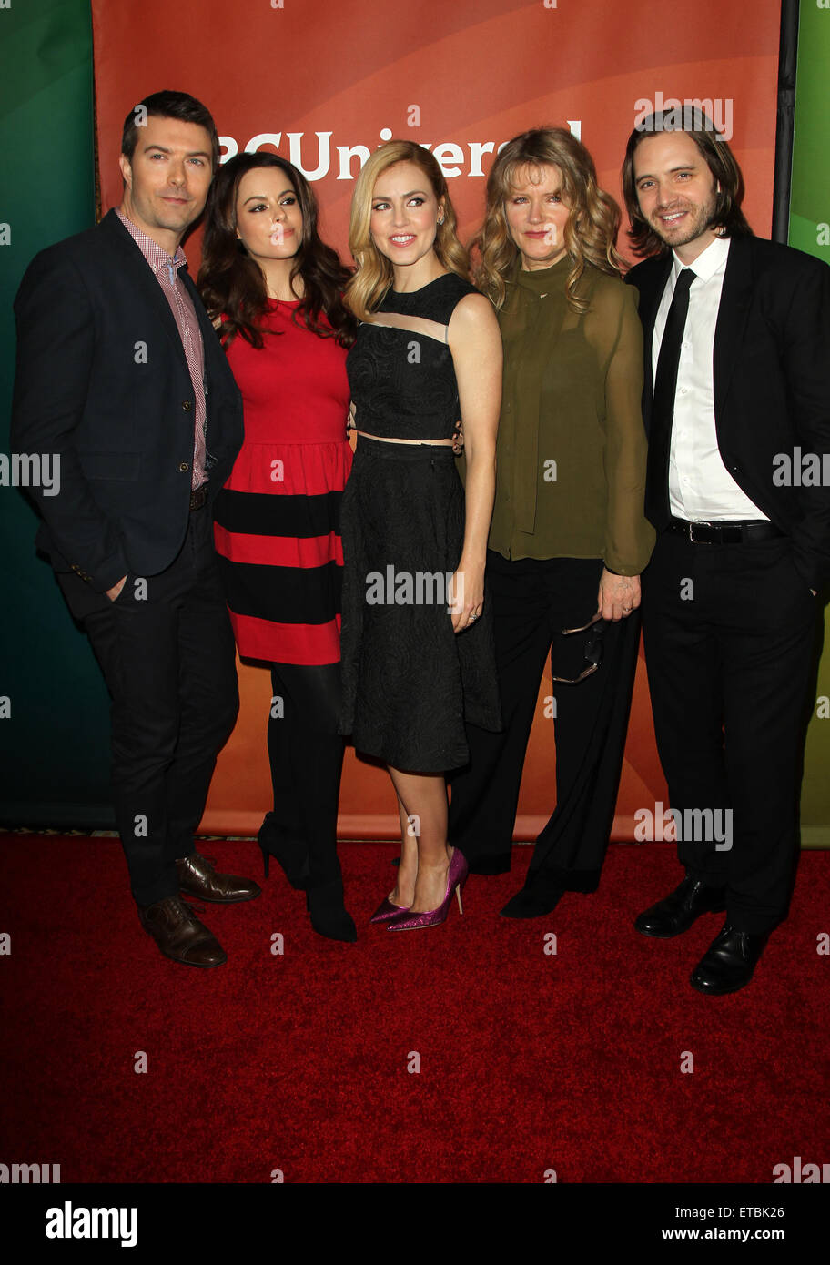 2015 NBCUNIVERSAL PRESS TOUR Featuring: Noah Bean, Emily Hampshire ...
