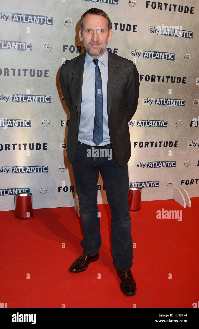 Actors Christopher Eccleston & Luke Treadaway at the Dublin Premiere of ...