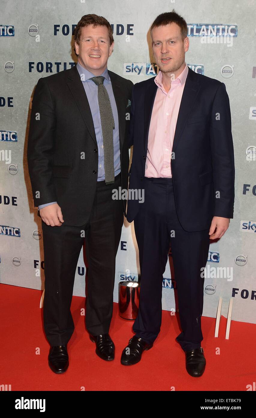Actors Christopher Eccleston & Luke Treadaway at the Dublin Premiere of ...