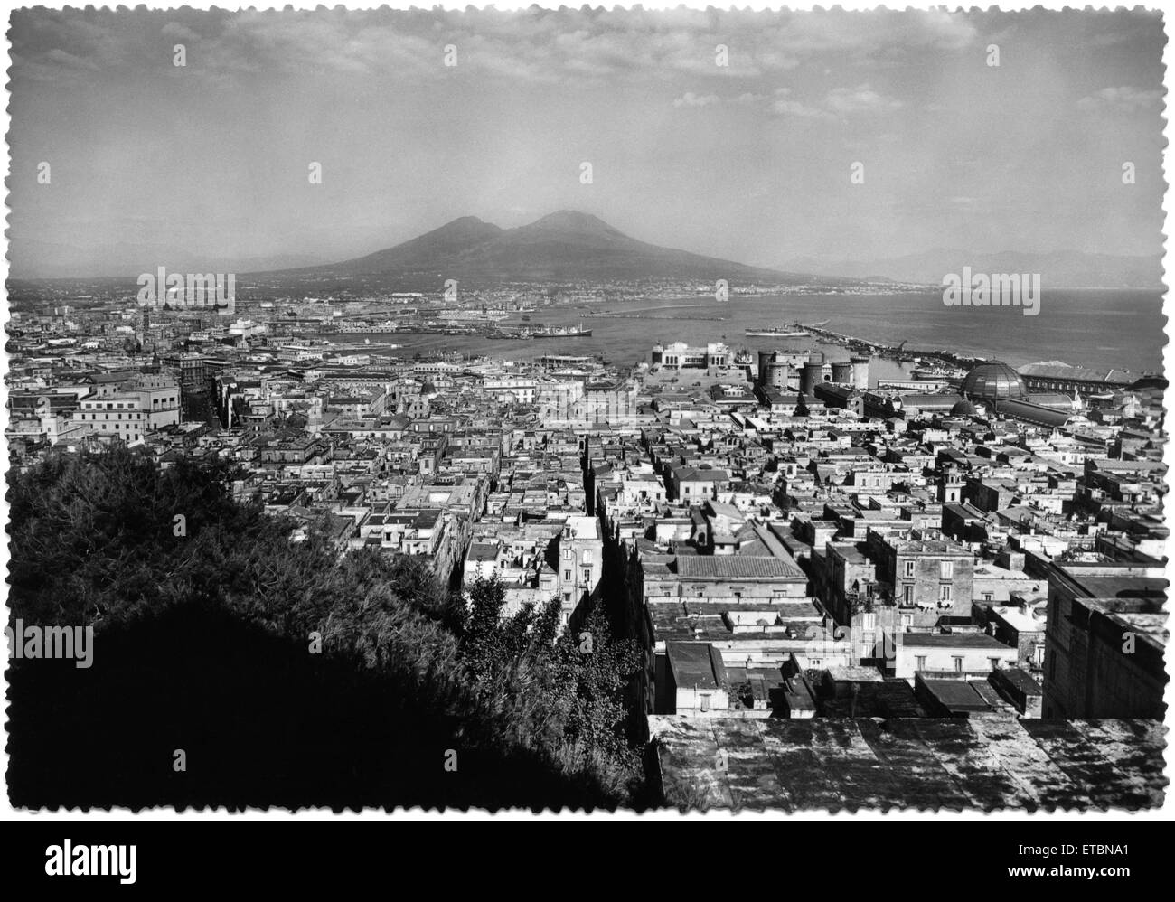 Vintage postcard italy hi-res stock photography and images - Alamy