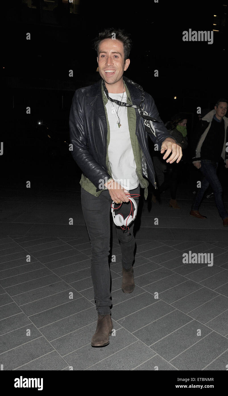 Alexa Chung is joined by celeb pals Nick Grimshaw, Lady Mary Charteris ...