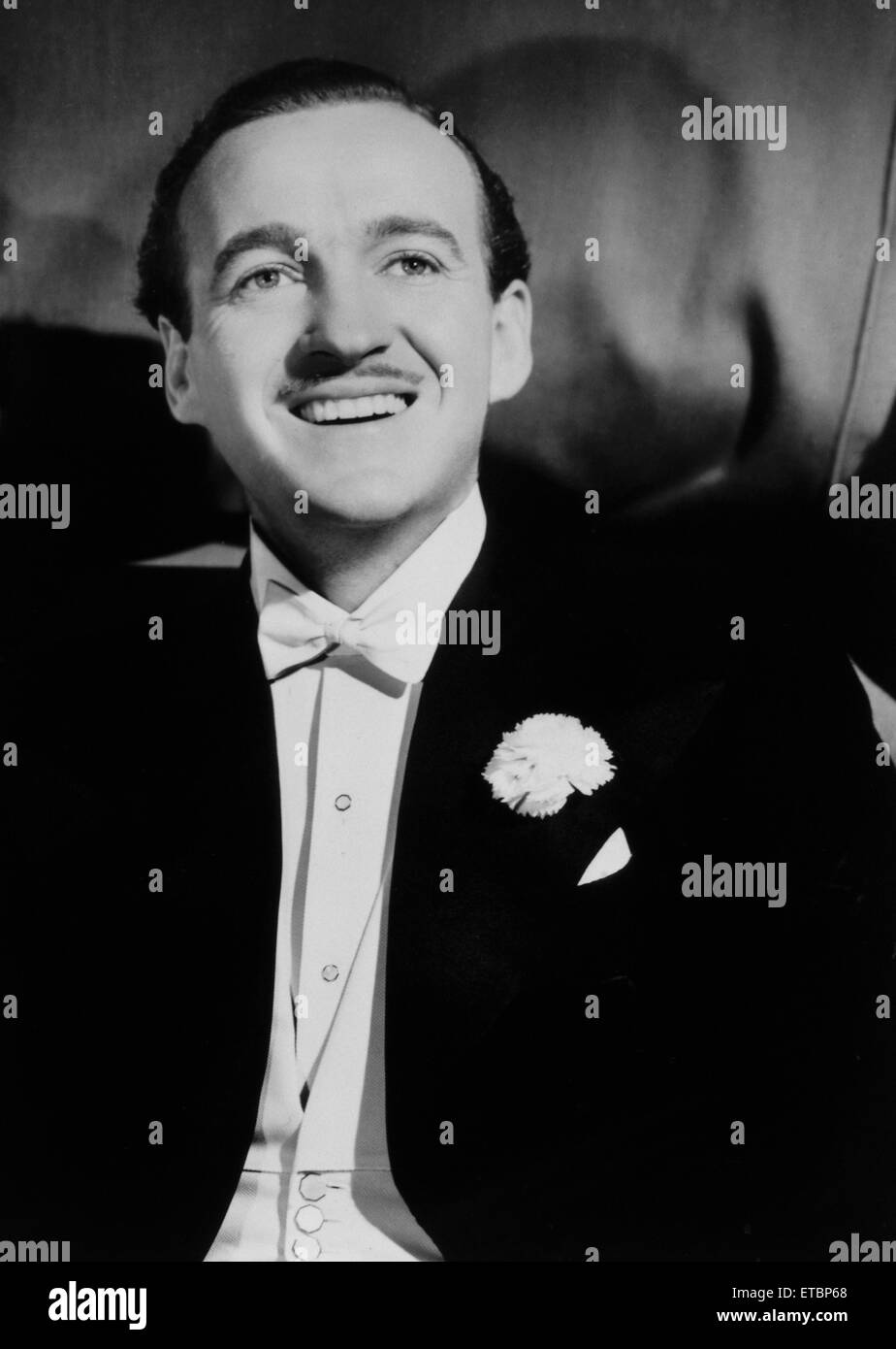 Portrait actor david niven Black and White Stock Photos & Images - Alamy