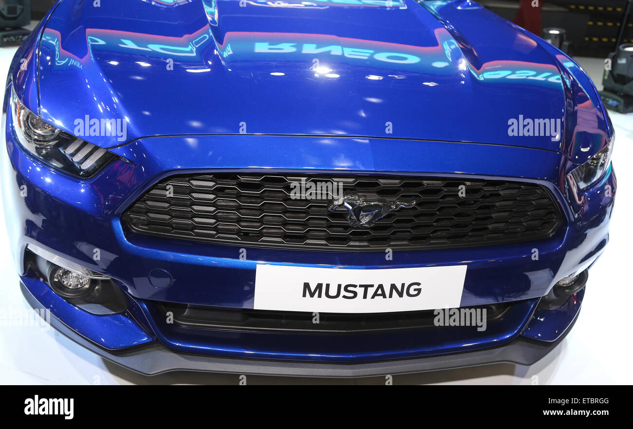 ISTANBUL, TURKEY - MAY 30, 2015: Sixth generation Ford Mustang in ...
